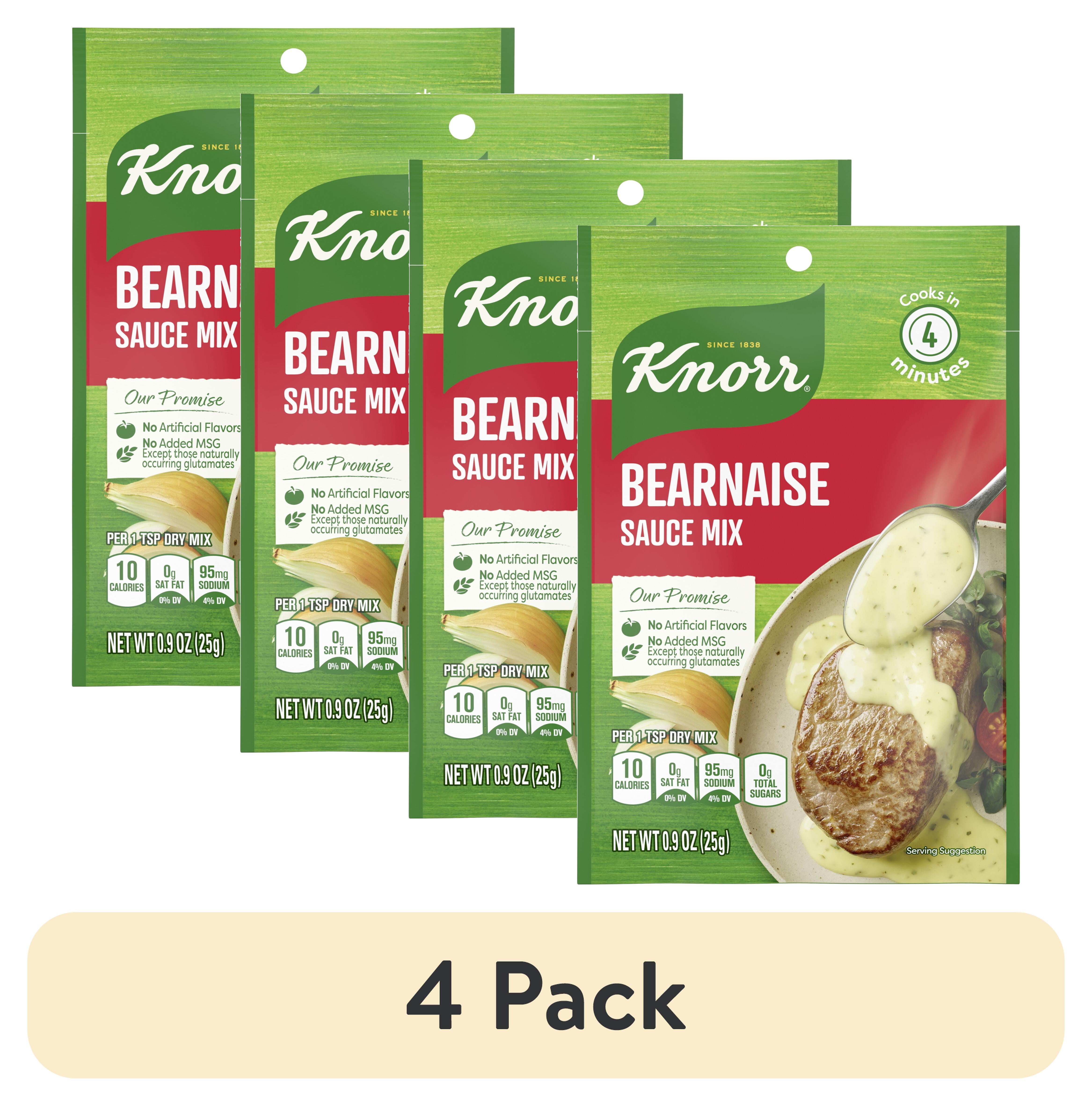 (4 pack) Knorr Bearnaise Sauce Dry Spices and Seasonings Mix Ground, 0. ...