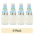 (4 pack) Kuii Drinks Coconut Milk with Nata de Coco, Original, 290mL ...