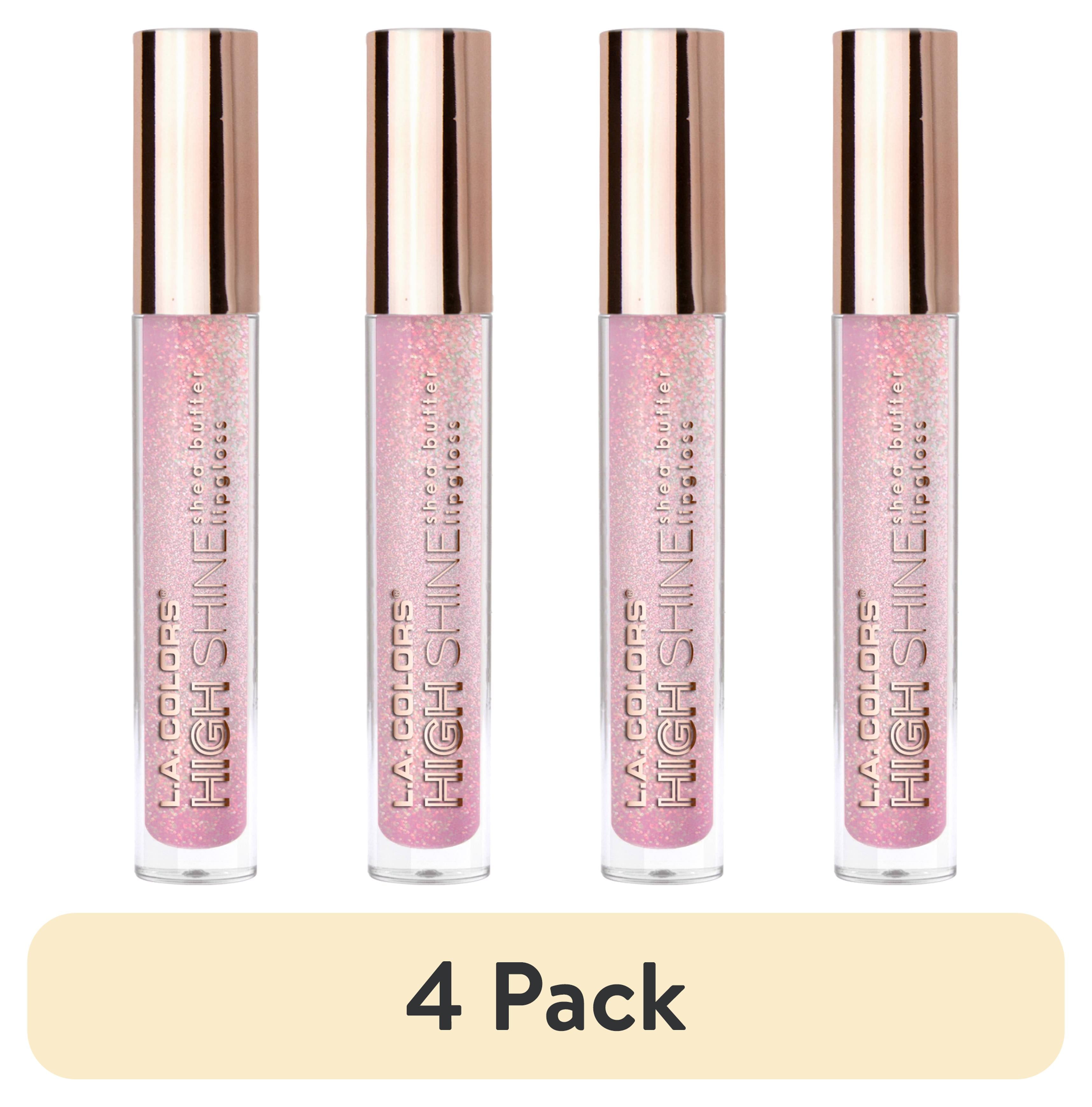 (4 pack) L.A. COLORS Moisturizing High Shine Holographic Shimmer Lip ...