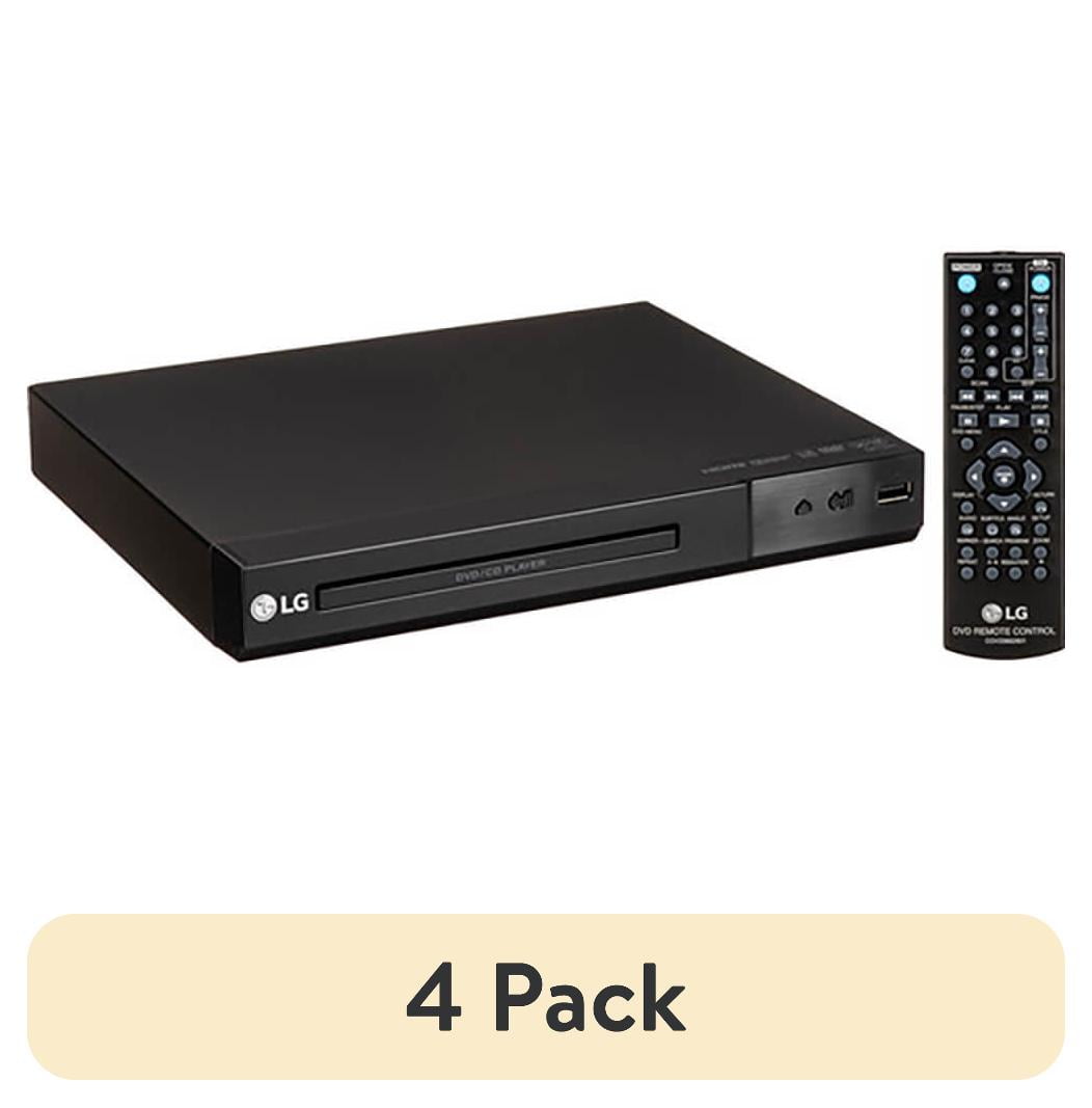 (4 pack) LG DP132H DVD Player Full HD Upscaling, Traditional DVD ...