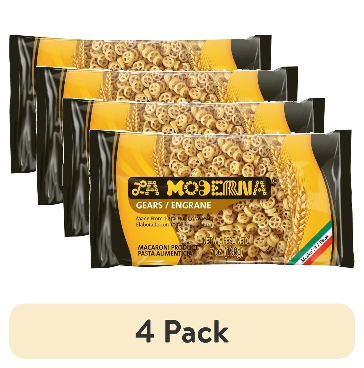 (4 pack) La Moderna Gear Pasta, 7 oz - Walmart.com