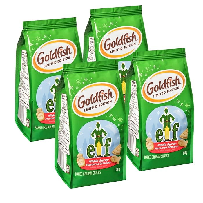 4 pack Limited Edition - Pepperidge Farm Baked Graham Snacks Goldfish ...