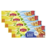 Lipton Iced Black Tea, Gallon Size Tea Bags, 24 Count - Walmart.com