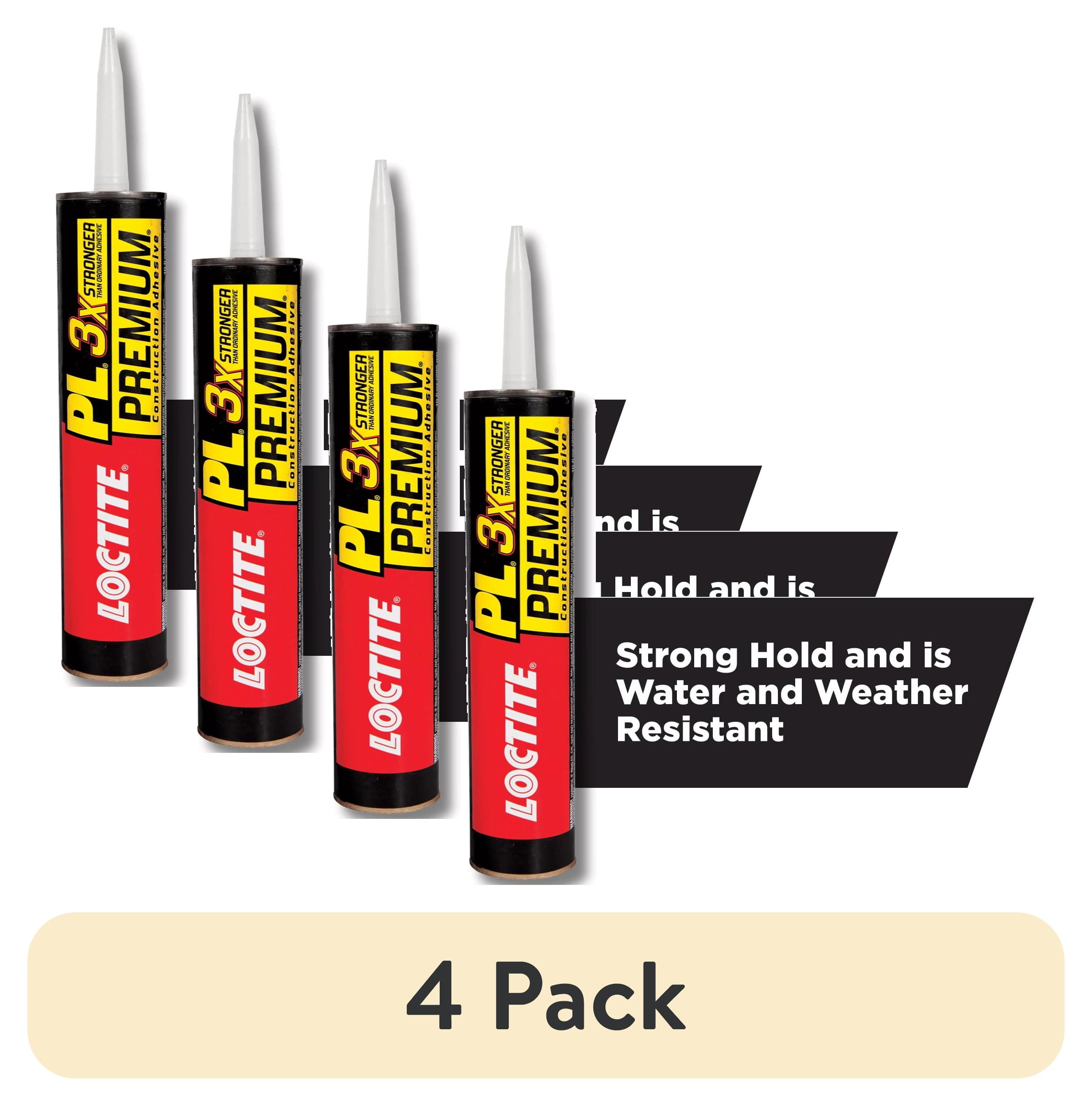(4 pack) Loctite Pl Premium Polyurethane Construction Adhesive Pack of ...