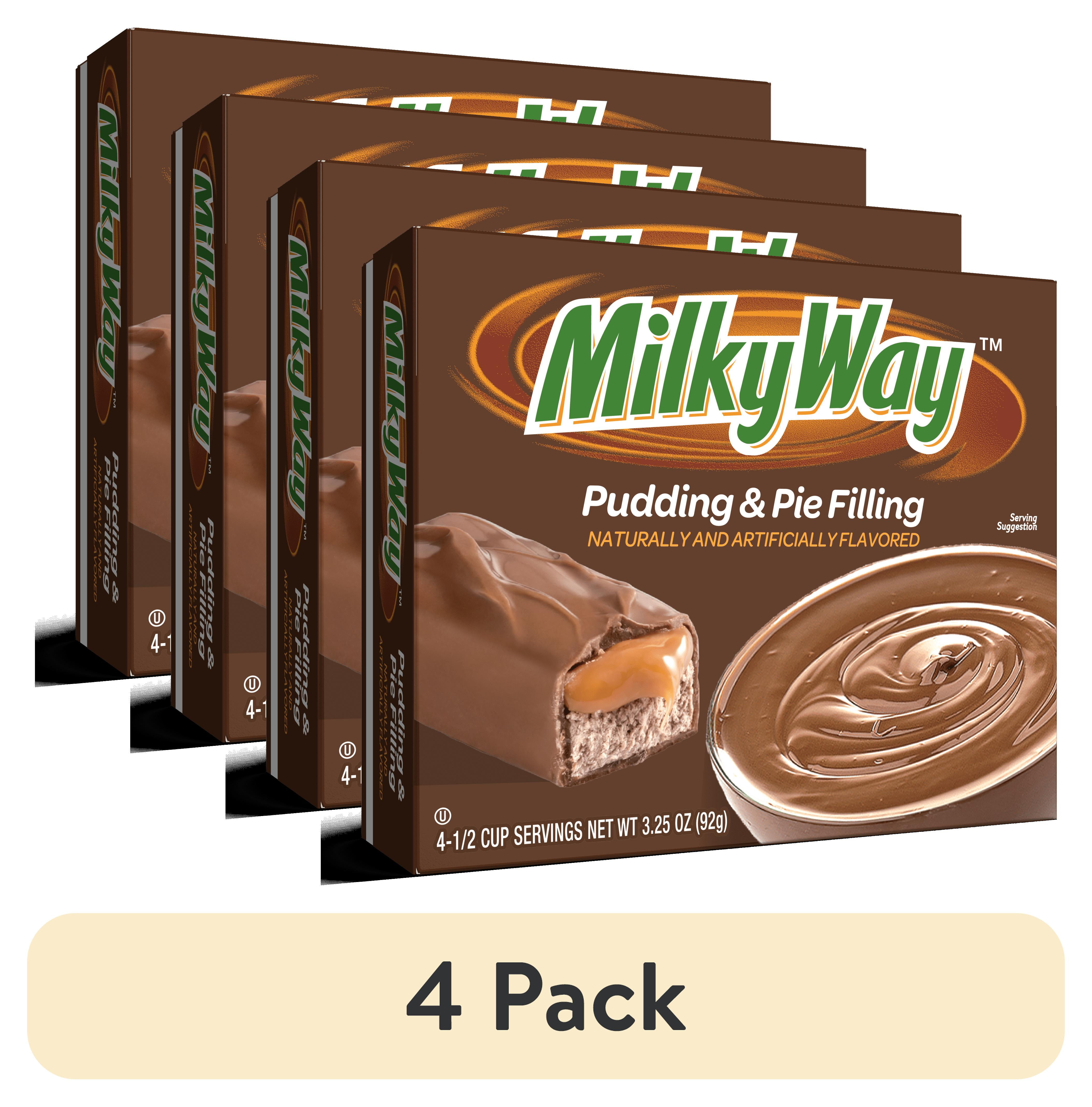 (4 pack) MILKY WAY™ Milk Chocolate Pudding & Pie Filling, 3.03 oz, Box ...