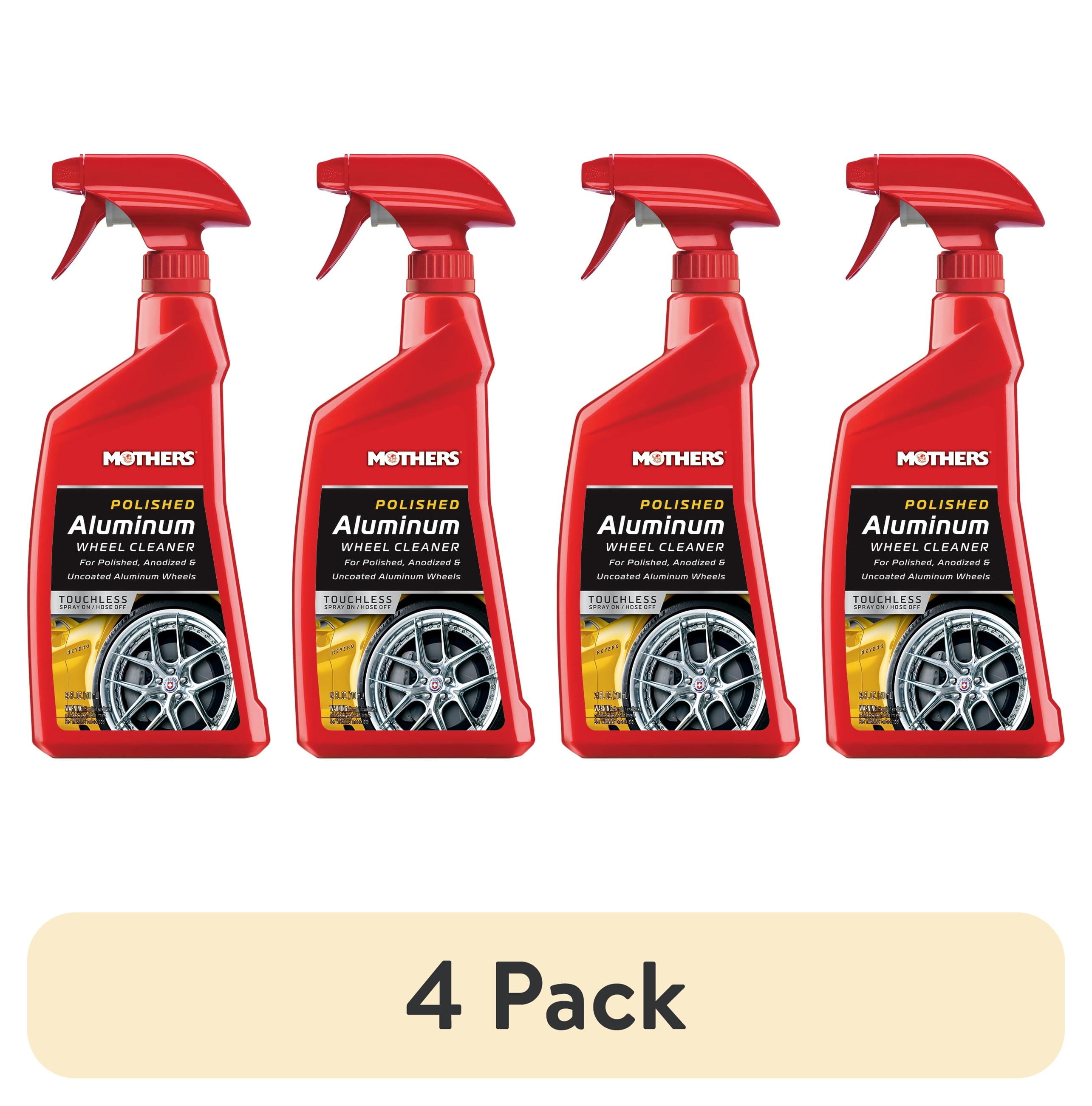 (4 pack) MOTHERS POLISHED ALUMINUM WHEEL CLEANER 24 OZ - Walmart.com