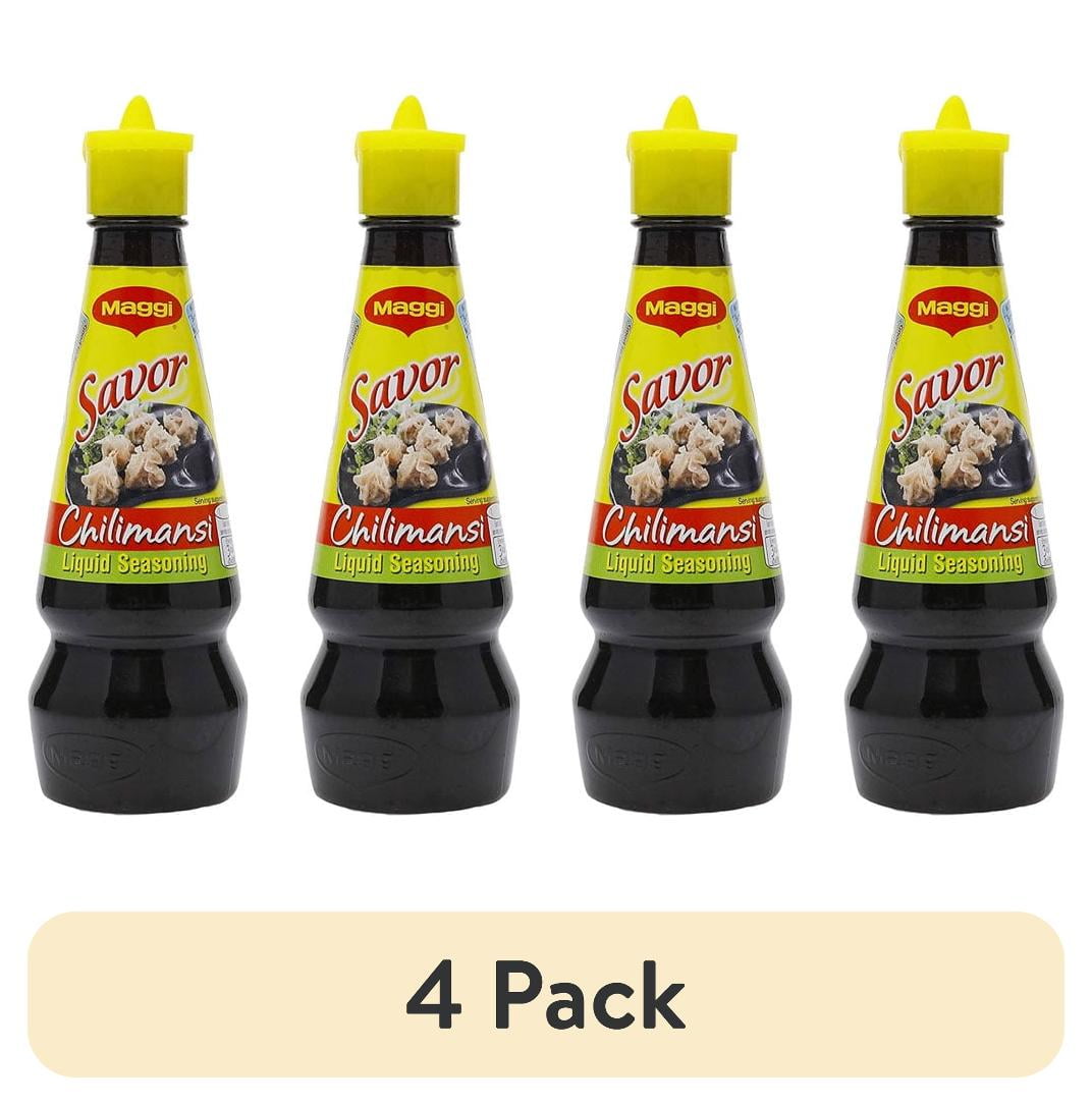 (4 pack) Maggi Savor Chilimansi Liquid Seasoning 130ml - Walmart.com