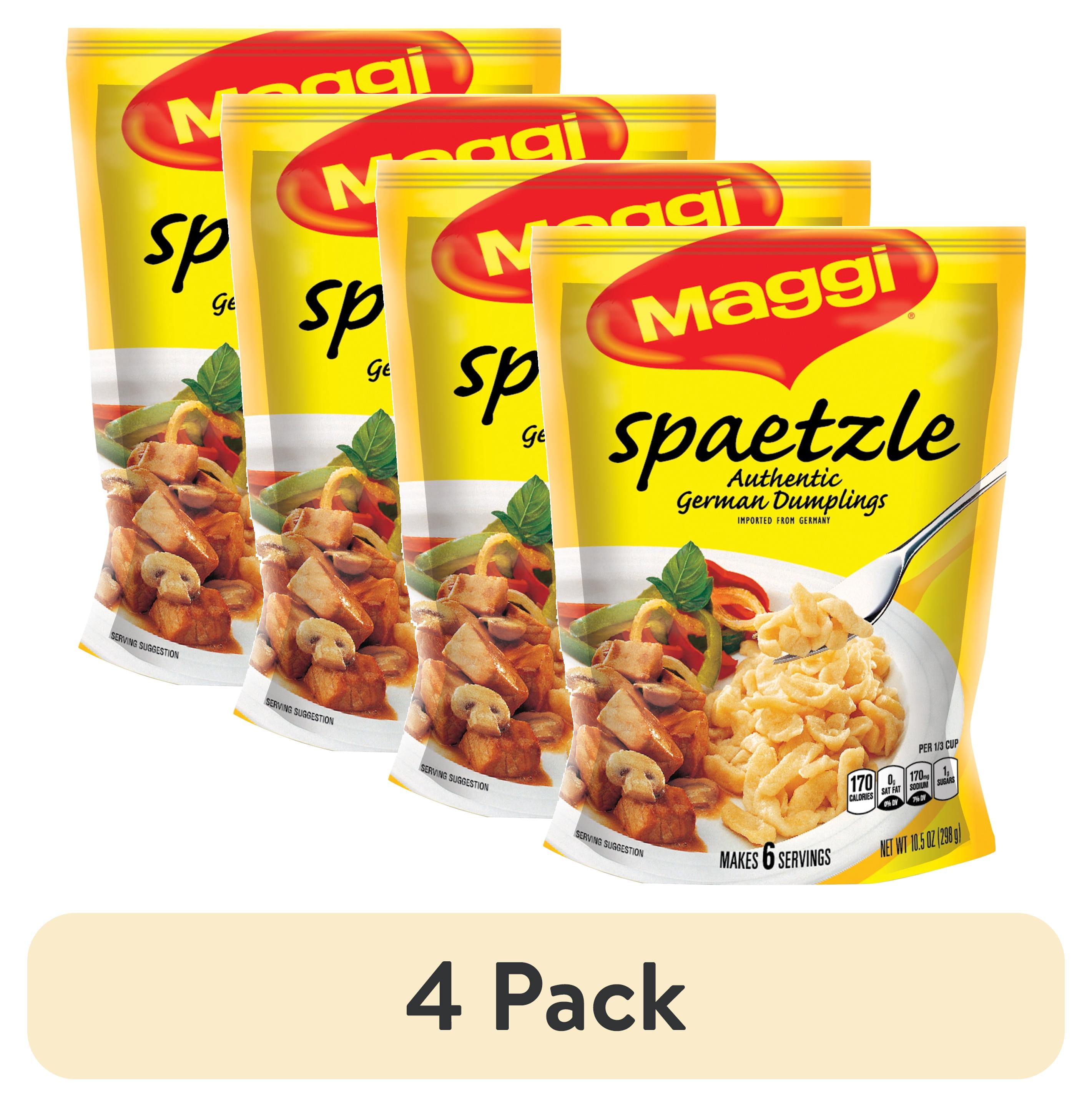 (4 pack) Maggi Spaetzle Authentic German Dumplings 10.5 oz - Walmart.com