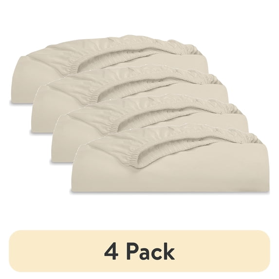 Free Shipping! Mainstays 300 Thread Count Easy Care Fitted Sheet Full ...