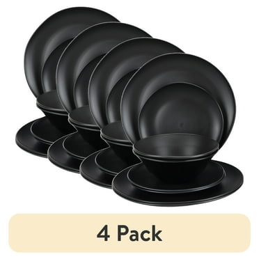 Mainstays 12-Piece Dinnerware Set - Walmart Business Supplies