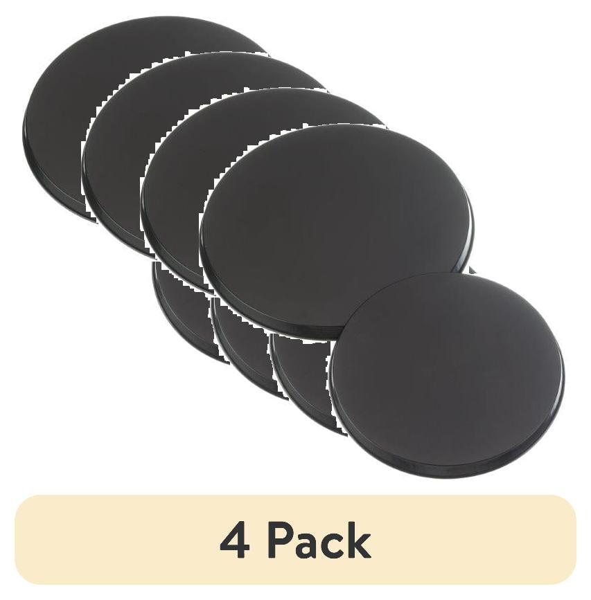 (4 pack) Mainstays Black Carbon Steel Burner Cover, 4 Count - Walmart.com