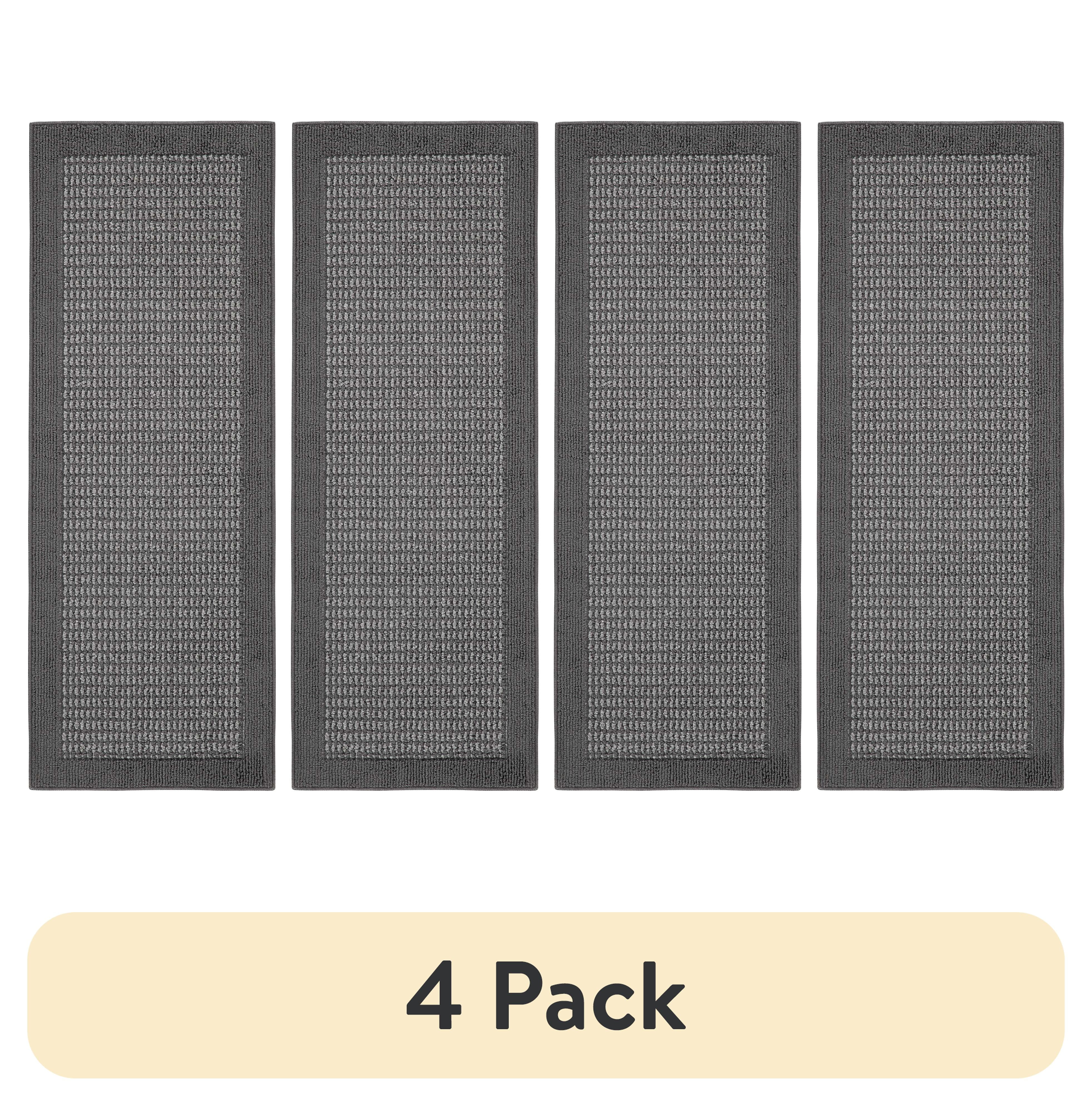 Mainstays Farmhouse Faux Sisal Border Runner Rug 19x5 - Walmart.com