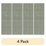 Mainstays Geometric Diamond Black Tonal Runner Rug 8x5 - Walmart.com