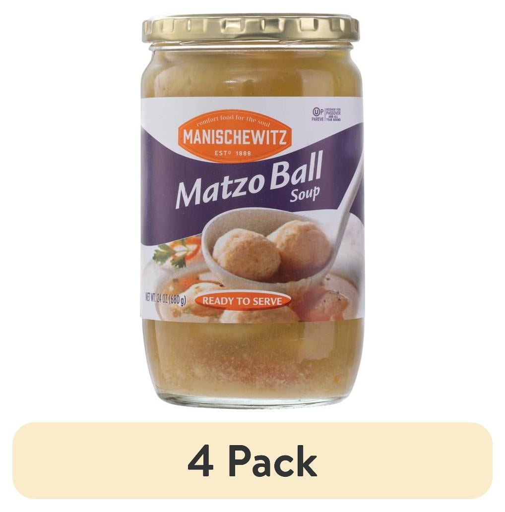 (4 pack) Manischewitz Matzo Ball Soup Mix, 24 oz - Walmart.com