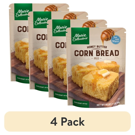 (4 pack) Marie Callenders Hny Btr Cornbread Mix - Walmart.com