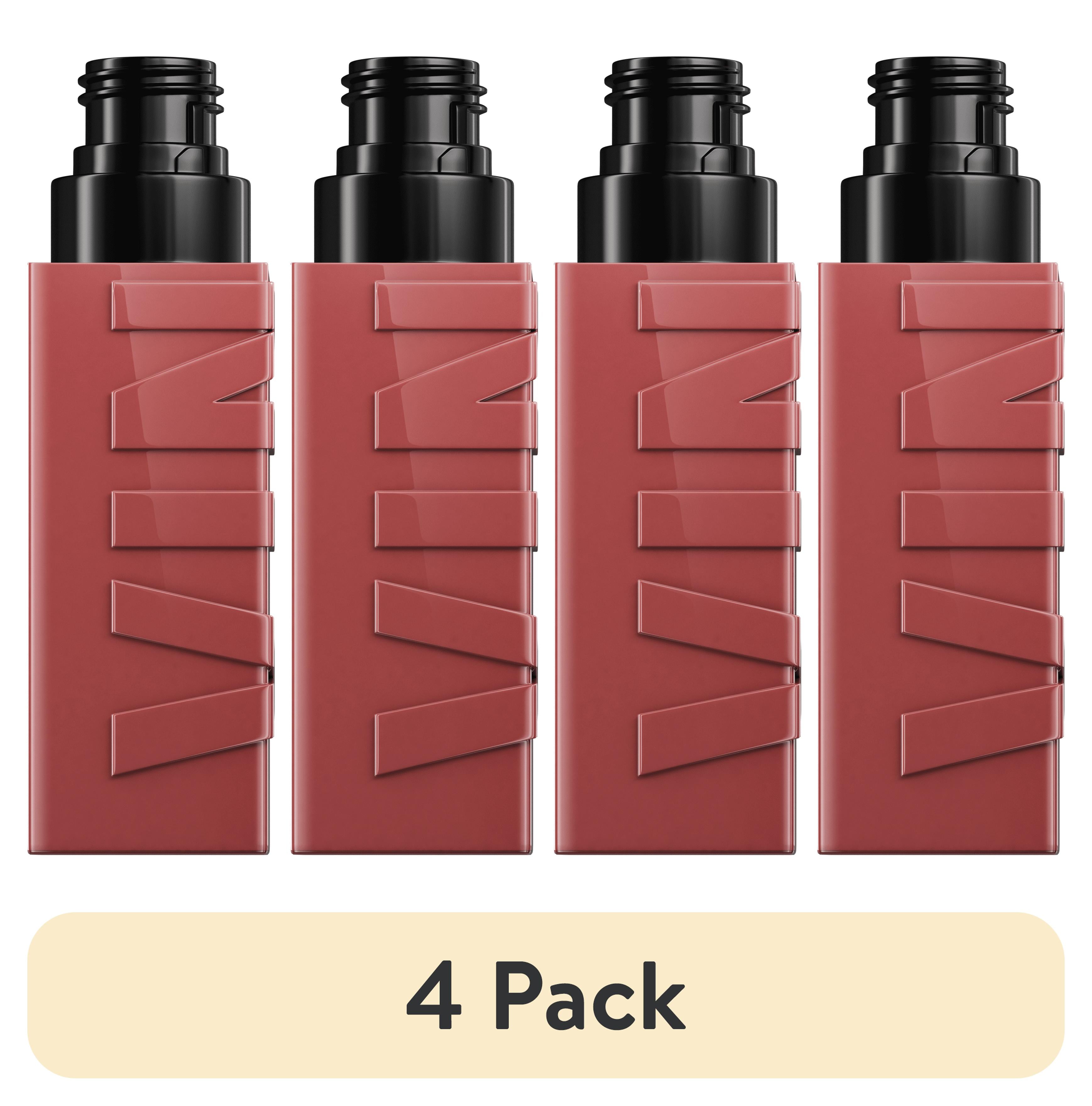 (4 pack) Maybelline Super Stay Vinyl Ink No-Budge Longwear Liquid ...