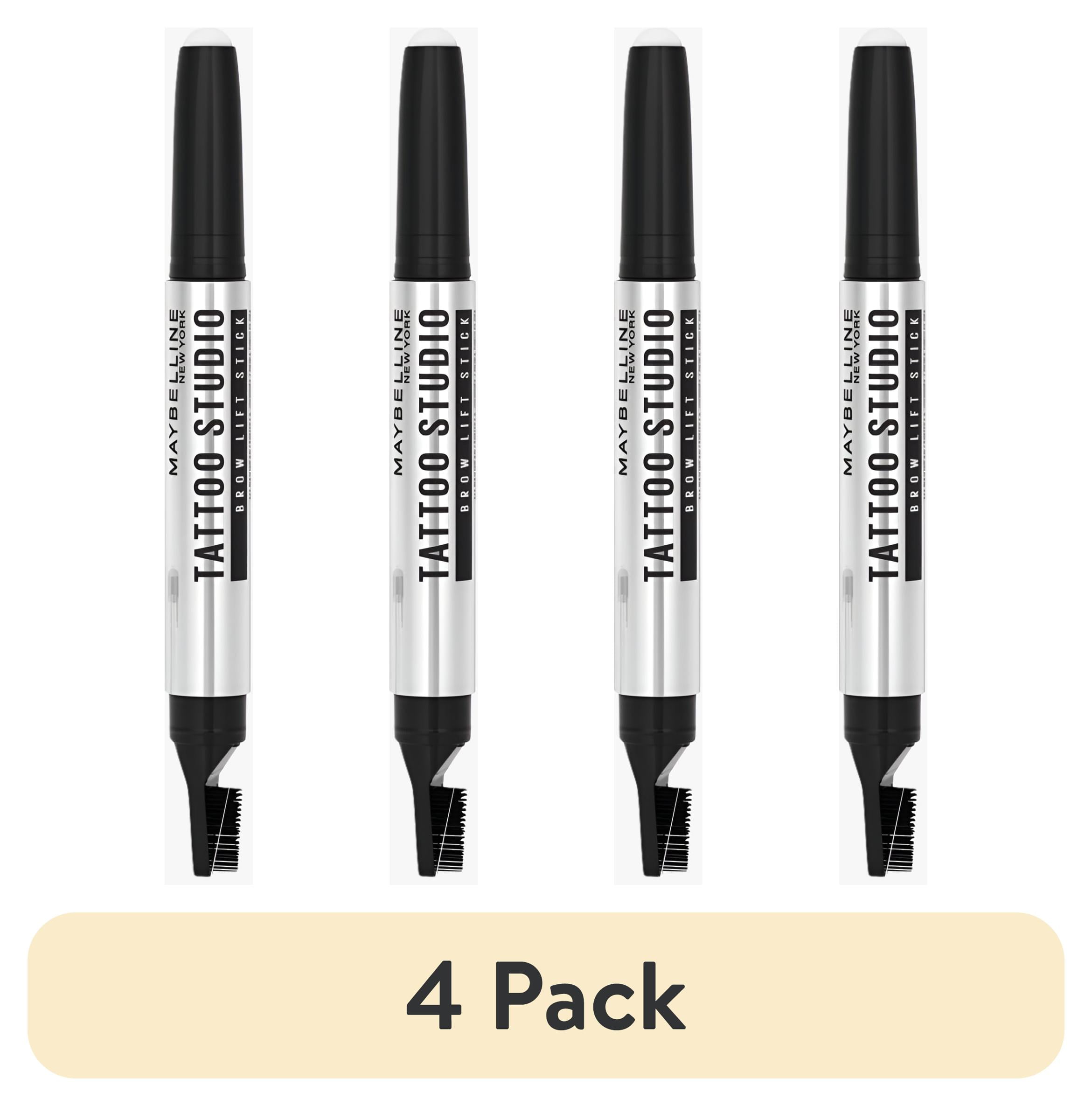 (4 pack) Maybelline Tattoo Studio Brow Fade and Smudge Resistant Lift ...