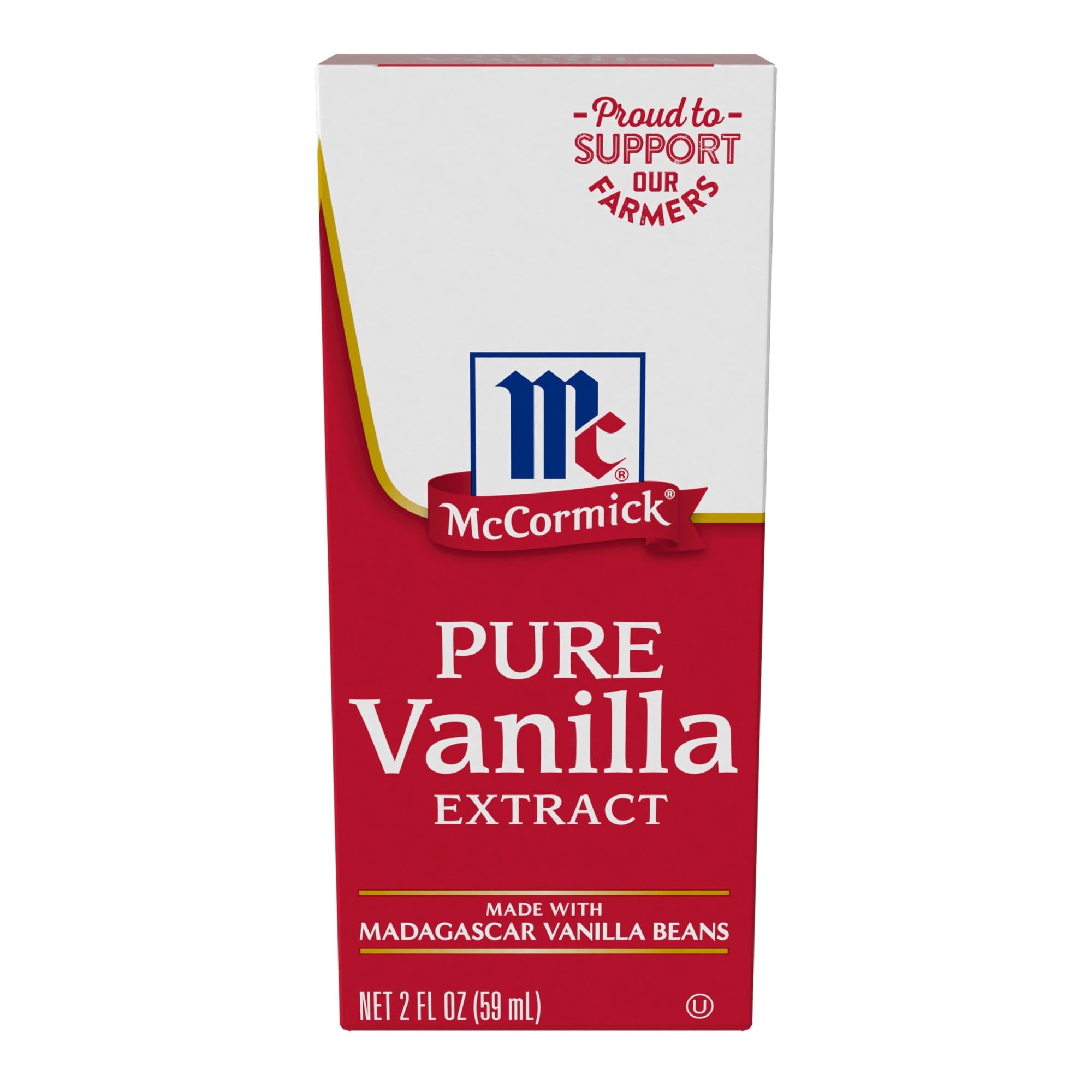 (4 pack) McCormick Non-GMO Gluten Free Pure Vanilla Extract, 2 fl oz ...