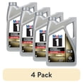 (4 pack) Mobil 1 Extended Performance High Mileage Full Synthetic Motor ...