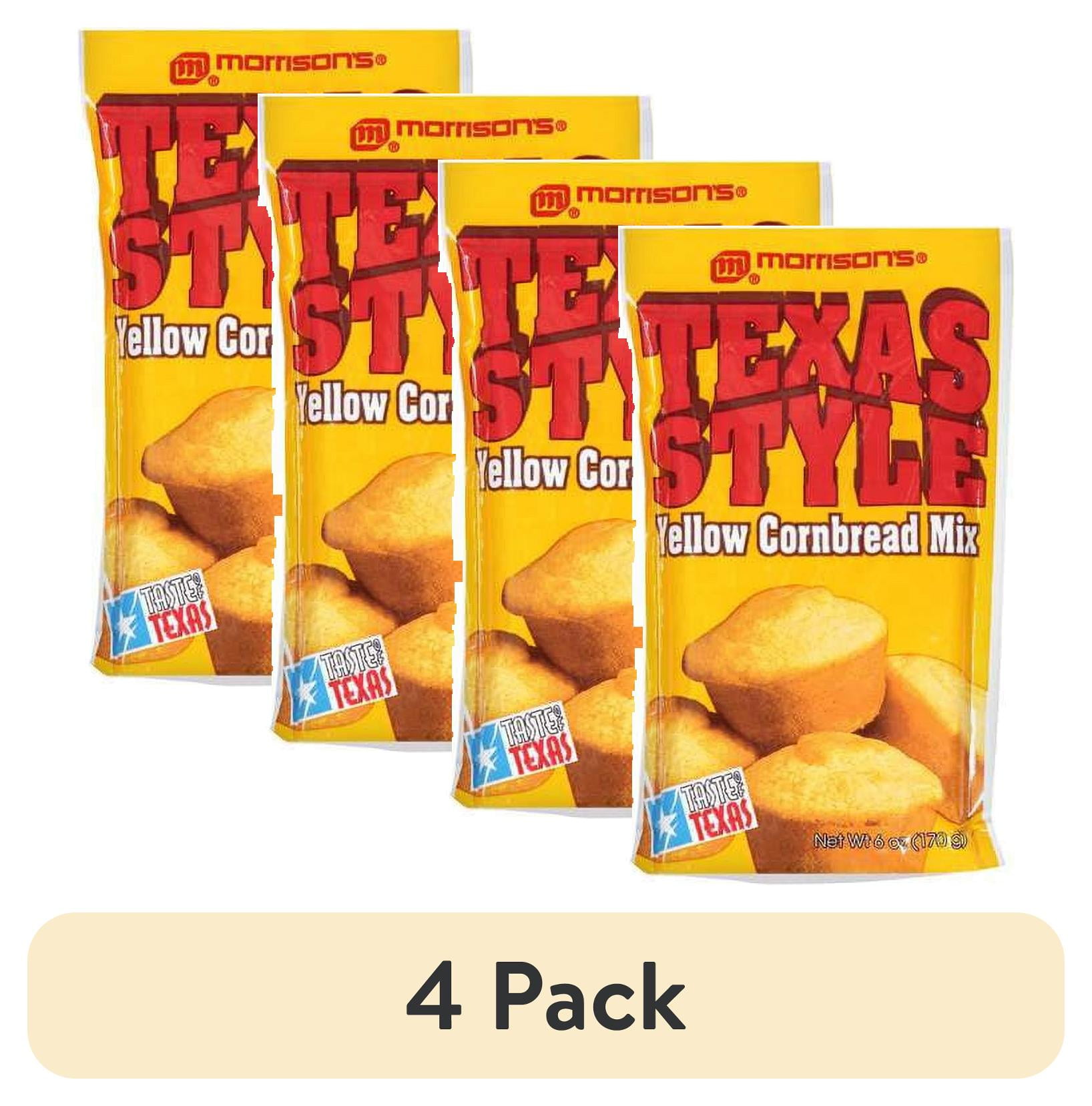 (4 pack) Morrison's: Texas Style Cornbread Mix, 6 oz - Walmart.com