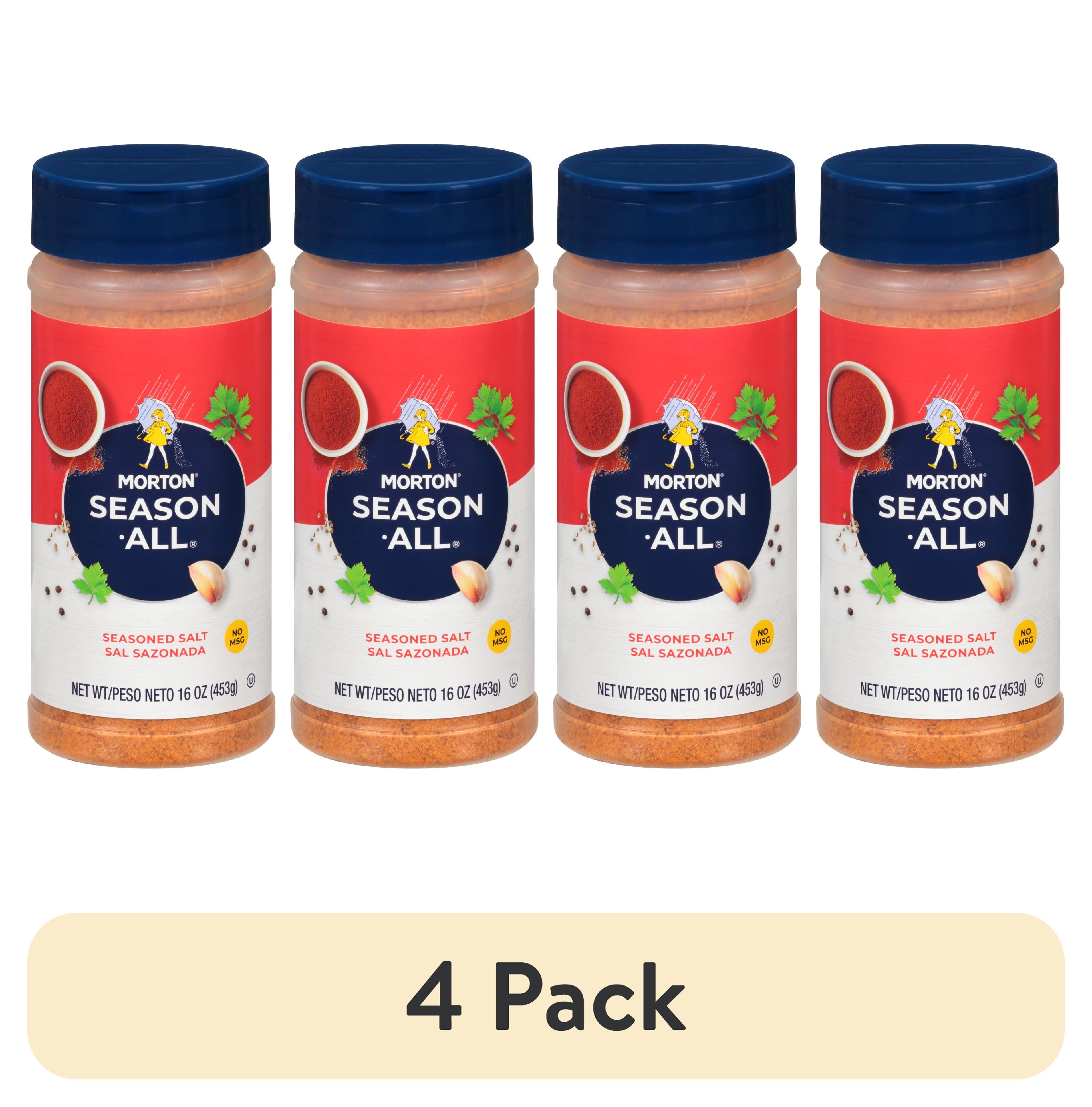 (4 pack) Morton® Season-All Seasoned Salt - Blend of Salt and Savory ...