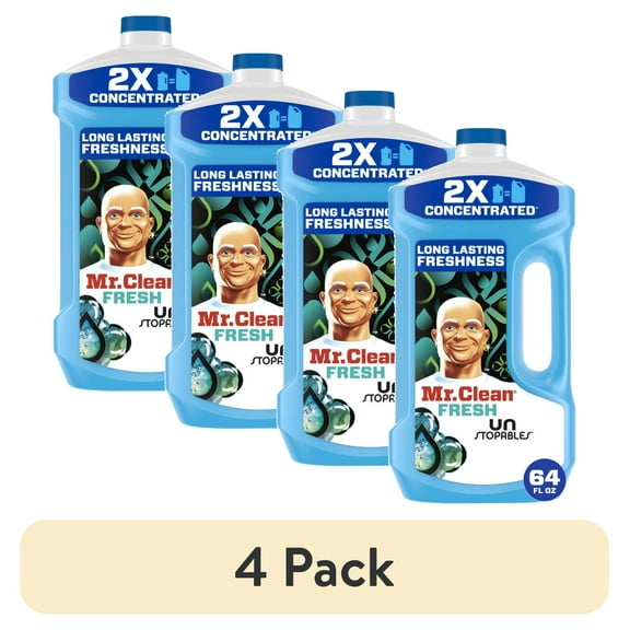 (3 pack) Mr. Clean 2X Concentrated Multi Surface, All Purpose Cleaner ...
