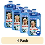 Mr. Clean Antibacterial Multipurpose Cleaner, Gain Scent, 128 oz, Cuts ...
