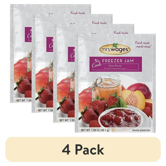 Mrs. Wages No Cook GGA1 Freezer Jam | Fruit Pectin | Easy-To-Use | Fast ...