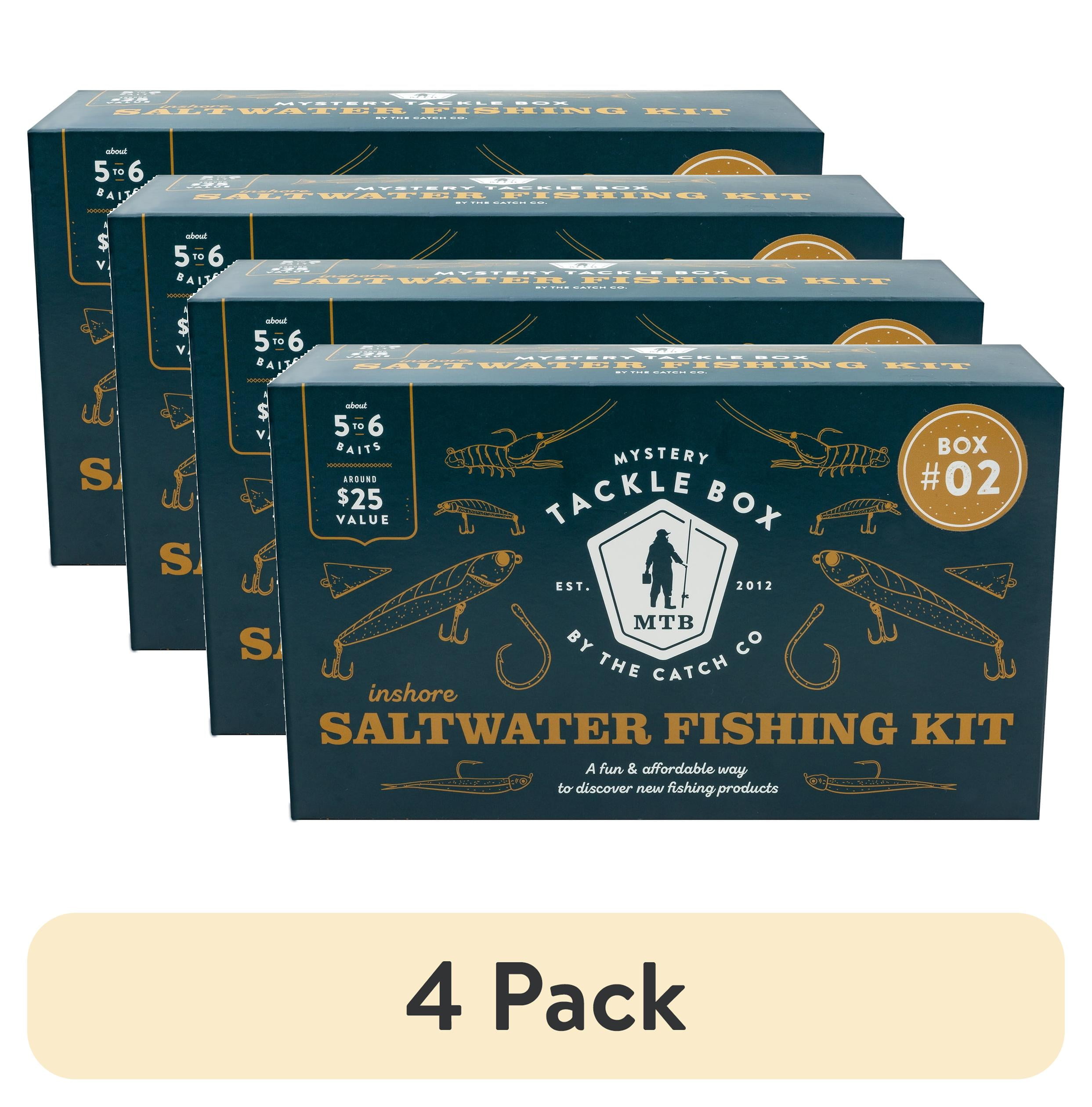 Mystery Tackle Box - Inshore Saltwater Fishing Kit - Walmart.com