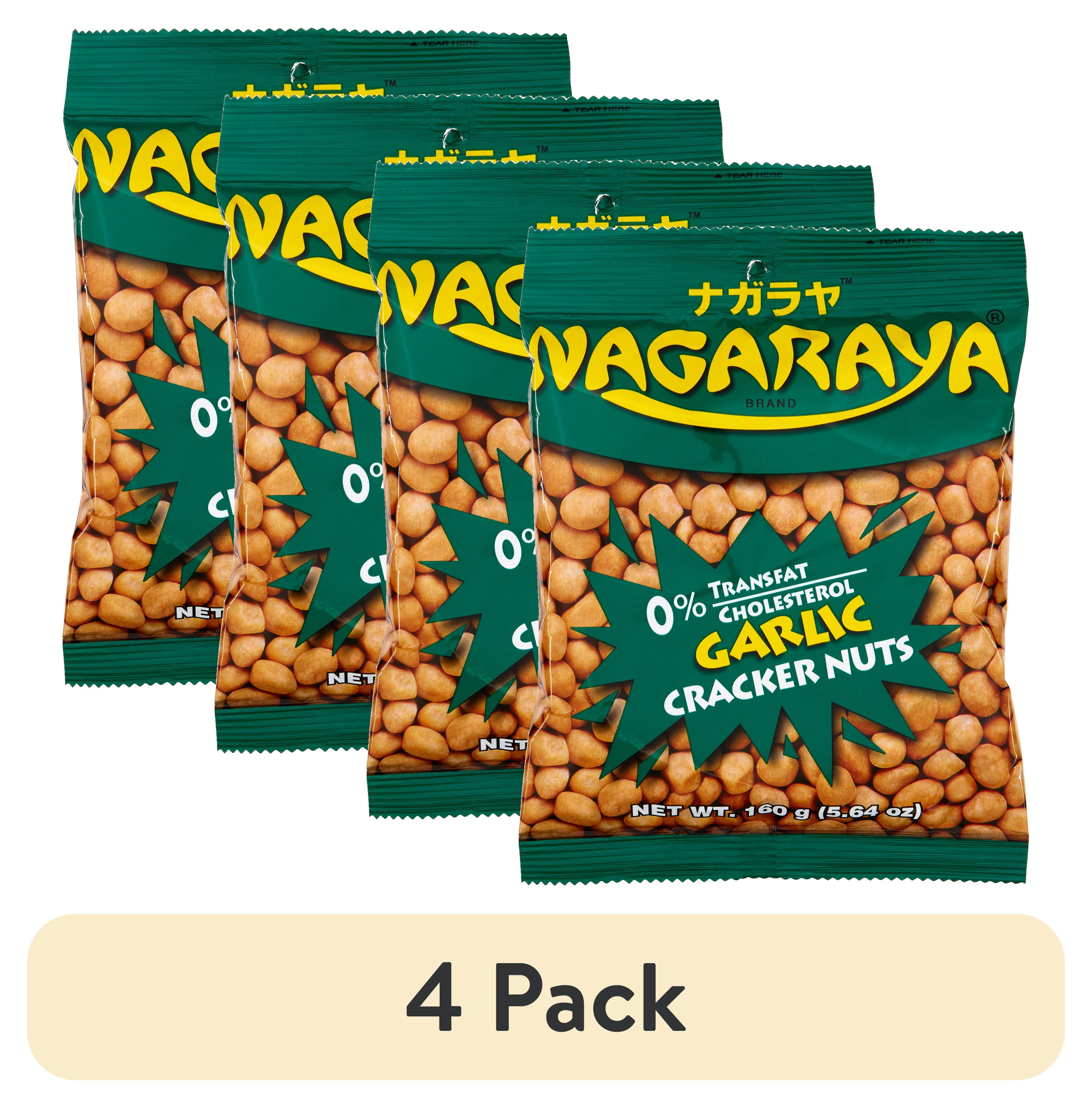 (4 pack) Nagaraya Cracker Nuts-Garlic, 5.6 Ounce - Walmart.com