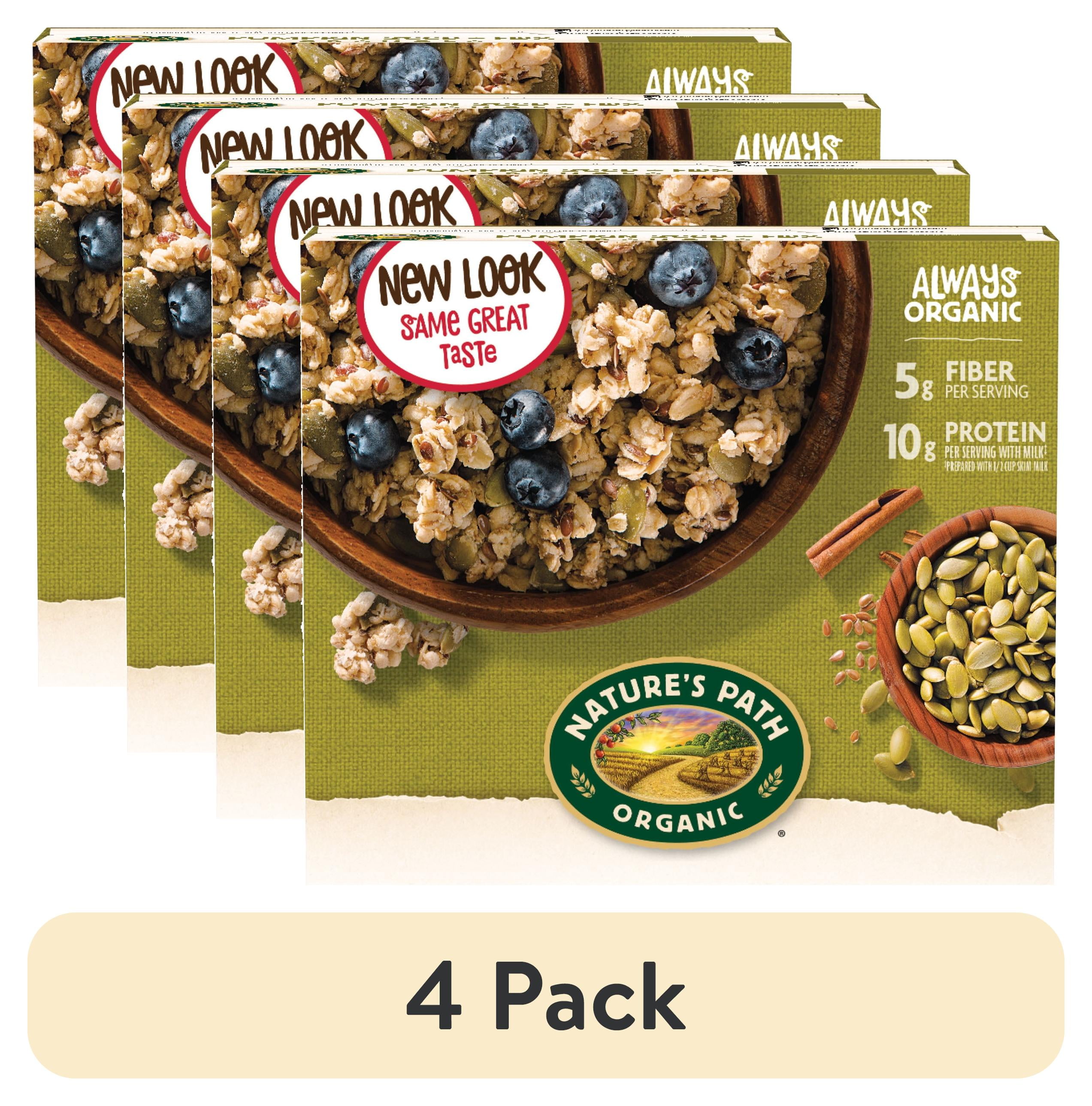 (4 pack) Nature's Path Organic Granola, Pumpkin Seed + Flax, 11.5 oz ...