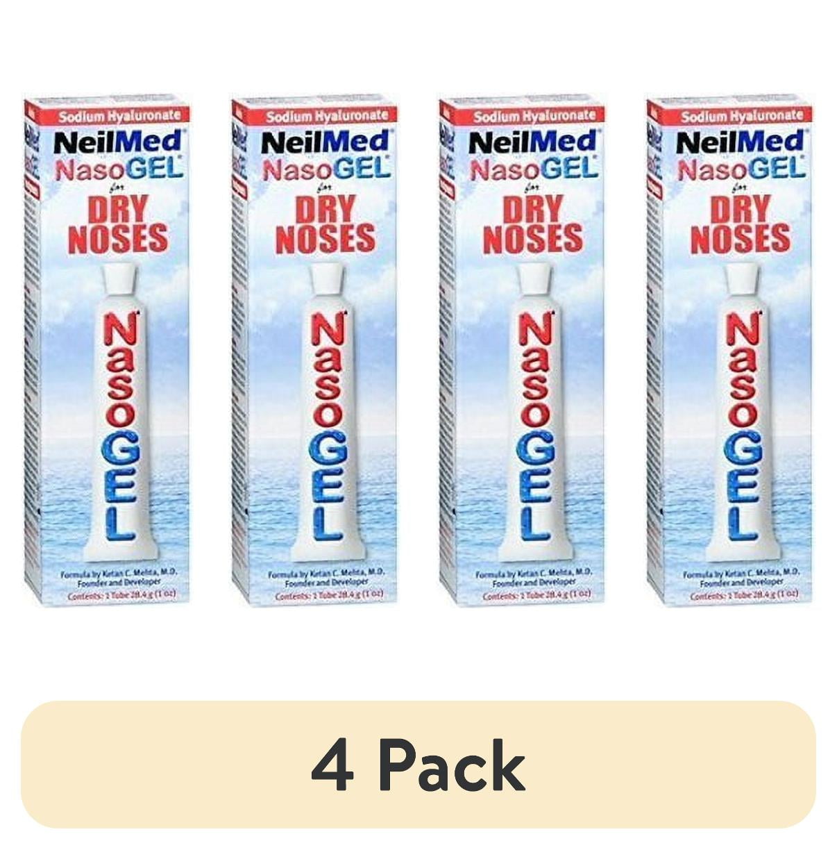 (4 pack) NeilMed NasoGEL for Dry Noses 1 Oz - Walmart.com