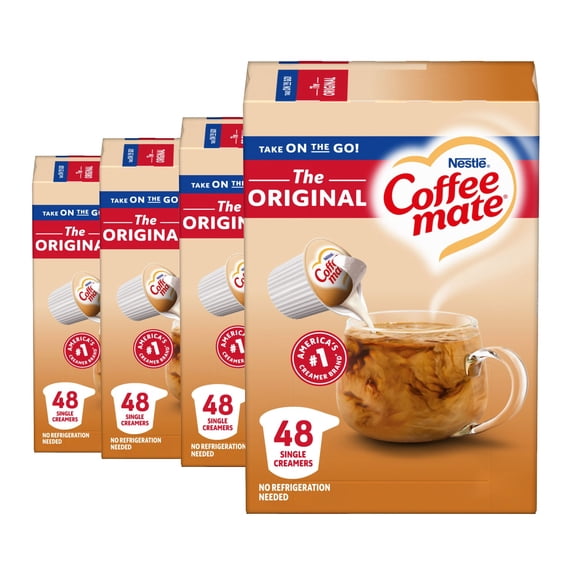 Coffee-mate Liquid Coffee Creamer, 56oz Canister - Walmart.com
