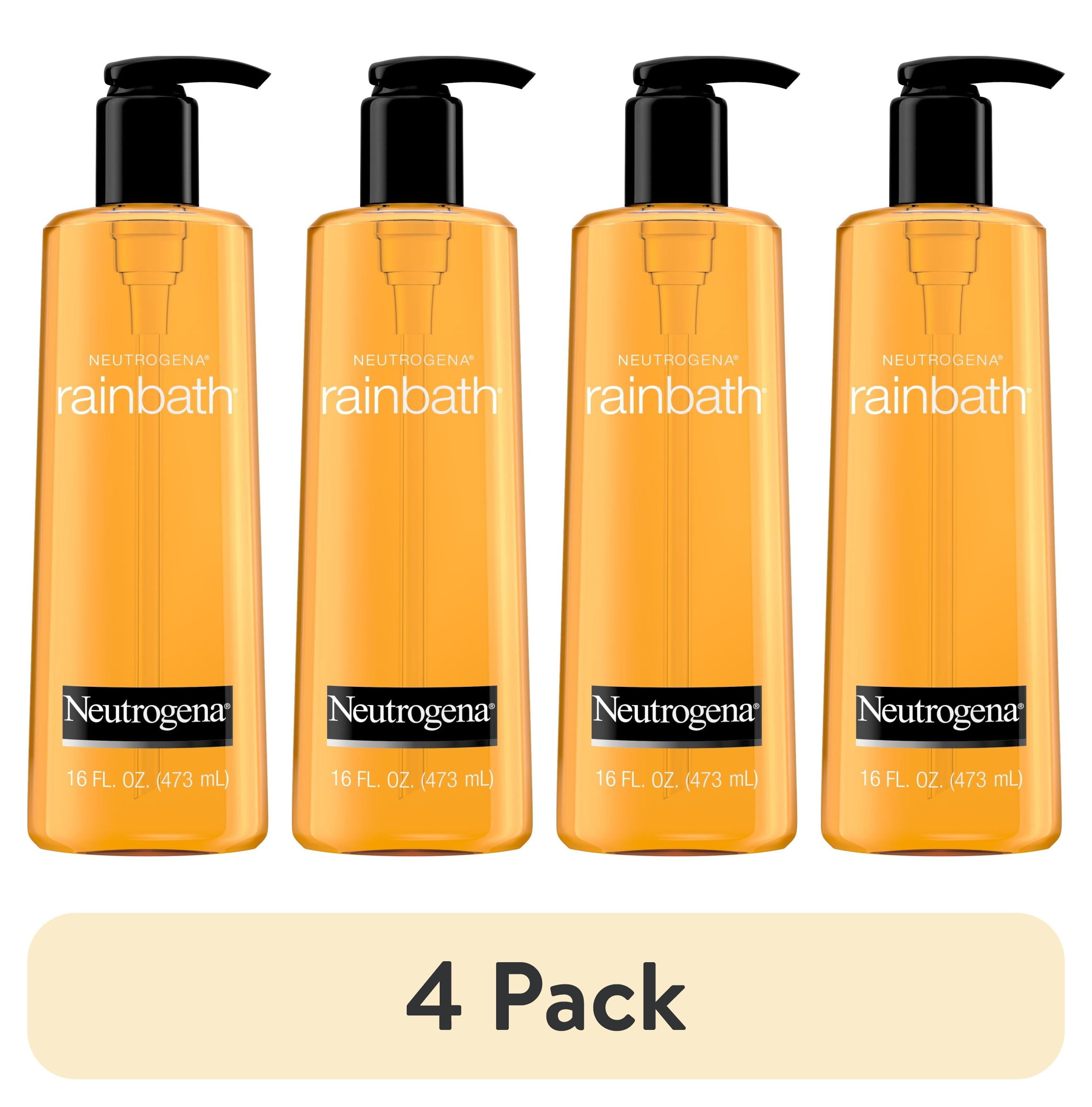 (4 pack) Neutrogena Rainbath Refreshing Shower & Bath Gel, Original, 16 fl. oz - Walmart.com