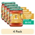 (4 pack) Newman's Own Chunky Medium Pineapple Salsa 16 oz - Walmart.com