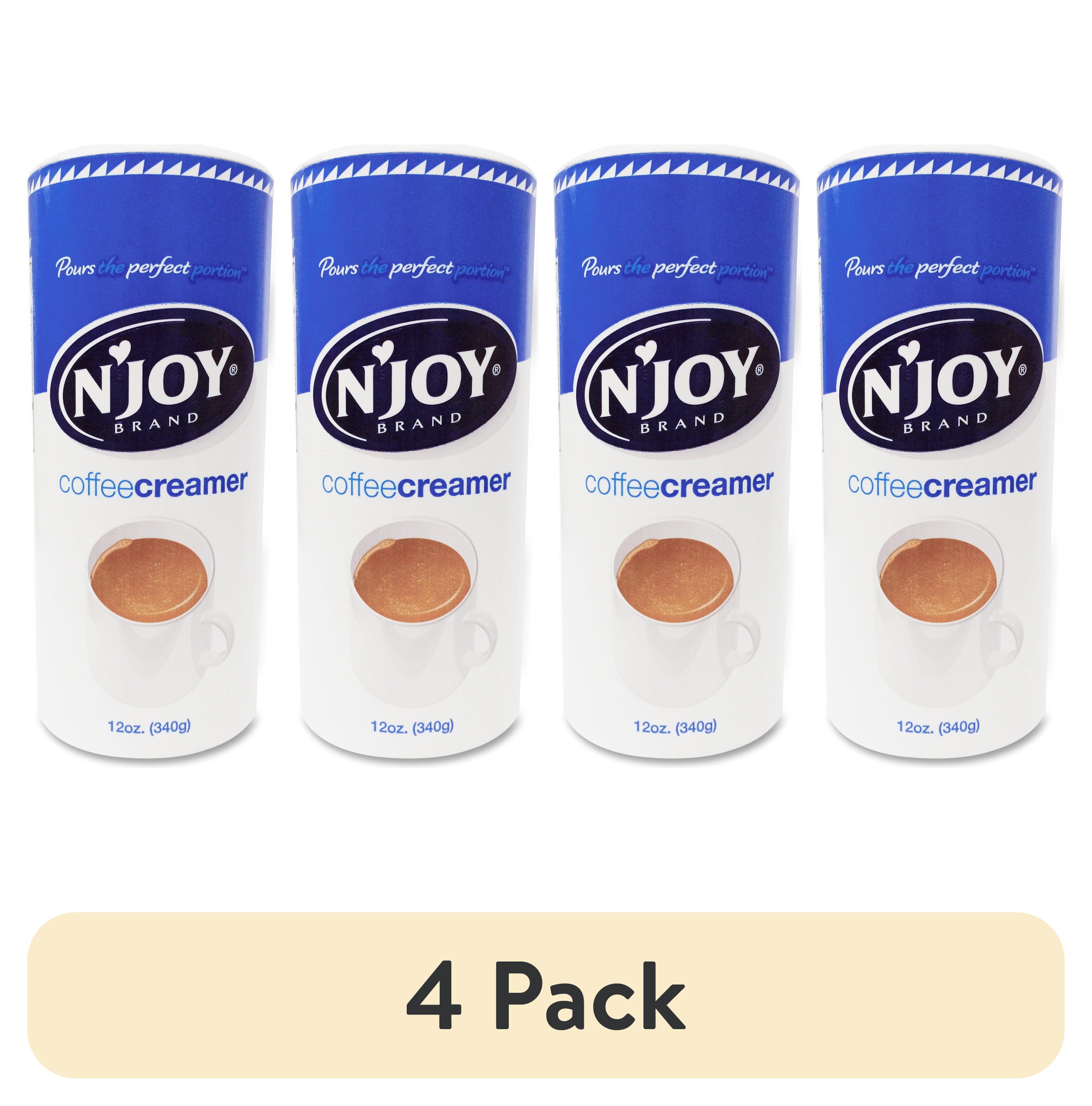 (4 pack) Njoy, SUG90780, N'Joy Nondairy Creamer, 1 Each - Walmart.com