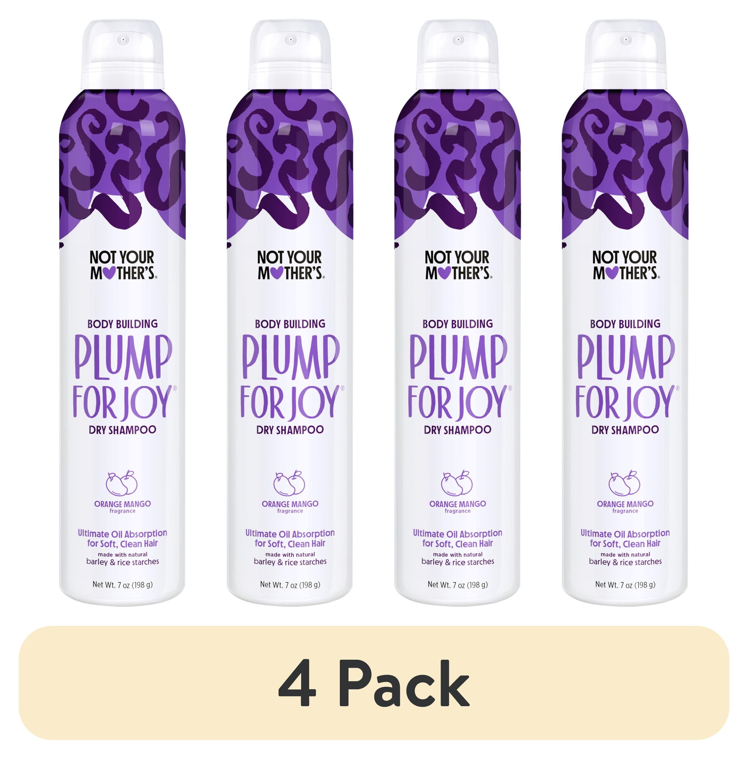 (4 pack) Not Your Mother's Plump for Joy Body Building Dry Shampoo, 7 ...