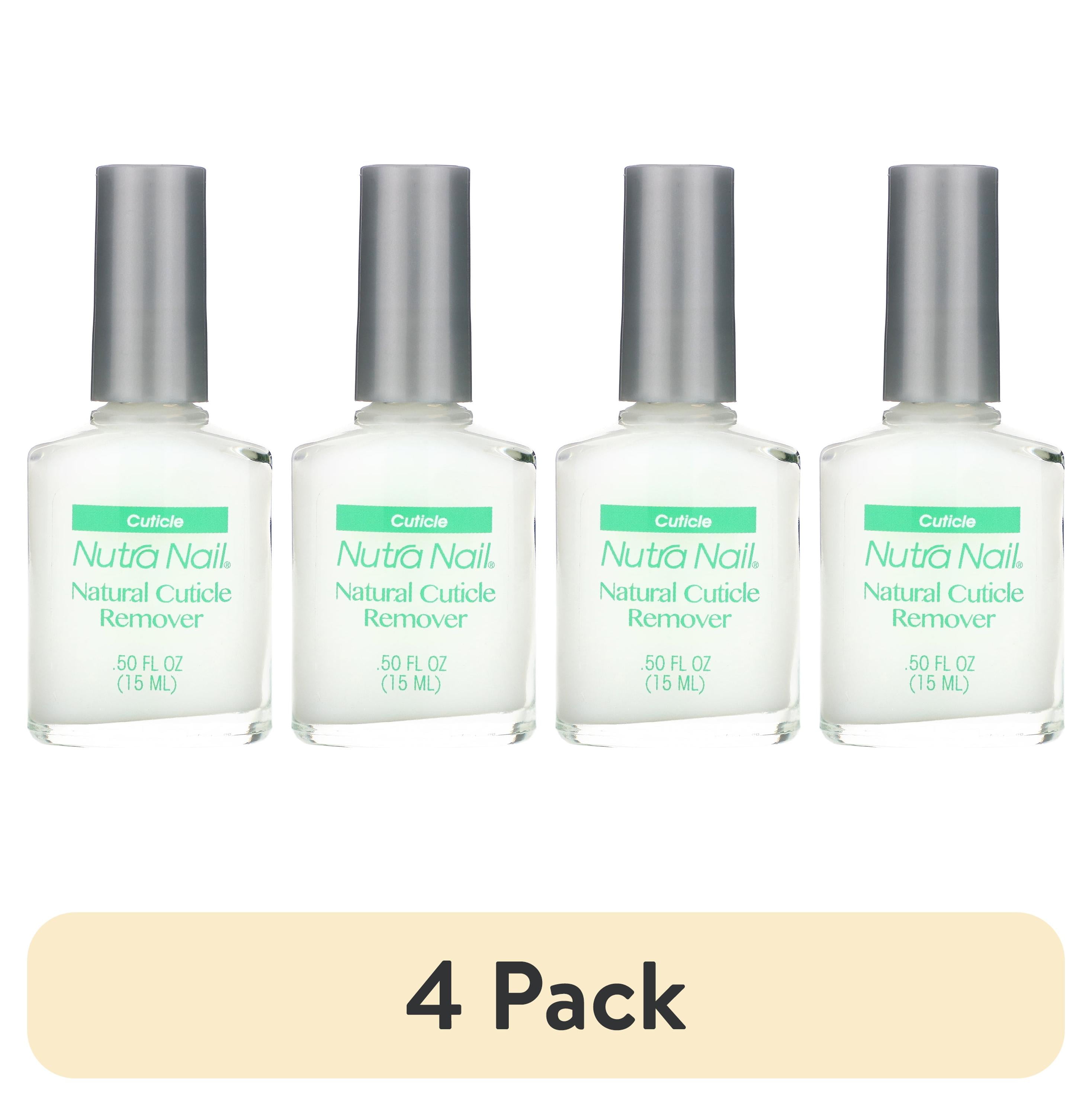(4 pack) Nutra Nail Natural Cuticle Remover, 0.5 oz - Walmart.com