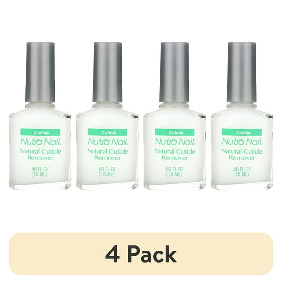 (4 pack) Nutra Nail Natural Cuticle Remover, 0.5 oz - Walmart.com