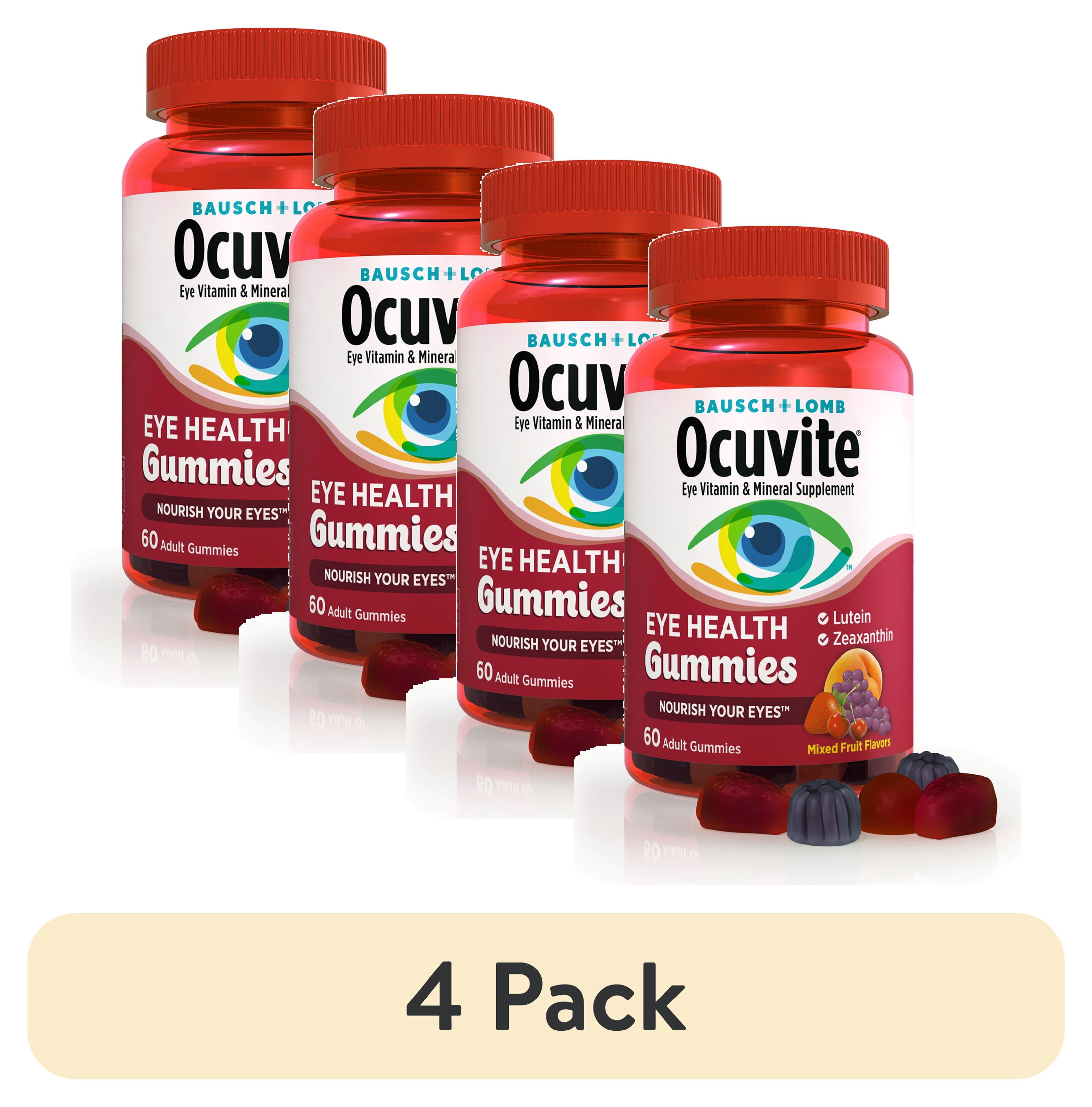 (4 pack) Ocuvite Eye Vitamin & Mineral Supplement, Eye Health Adult ...