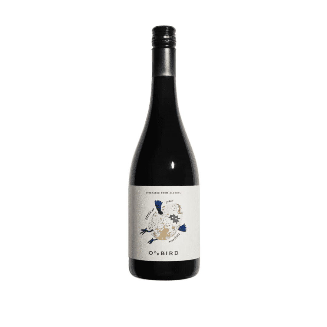 (4 pack) Odd Bird Alcohol-Removed Grenache Syrah Mourvedre 25 fl oz ...