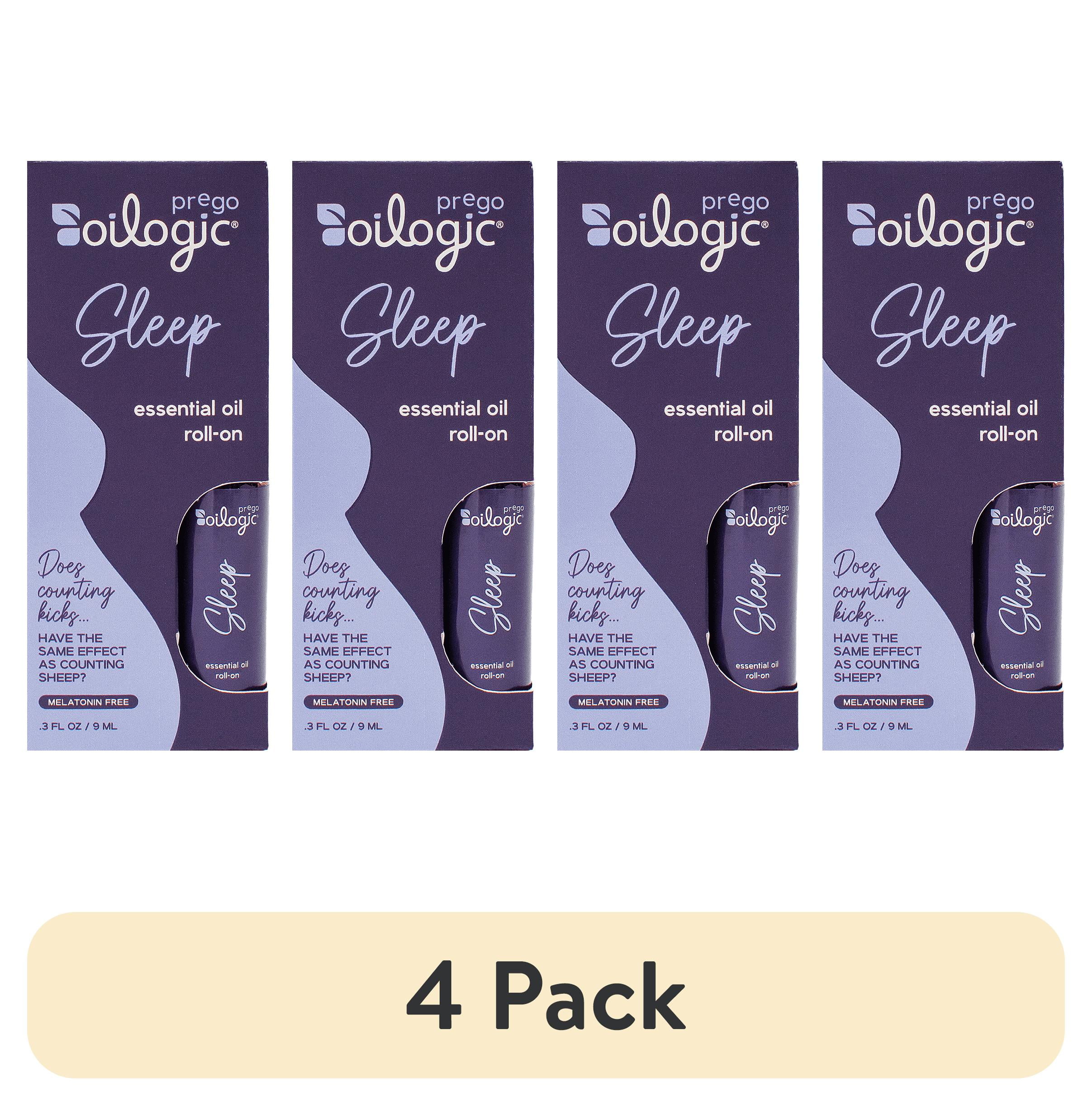 (4 pack) Oilogic Prego Sleep Essential Oil Roll-on, Supports Healthy ...