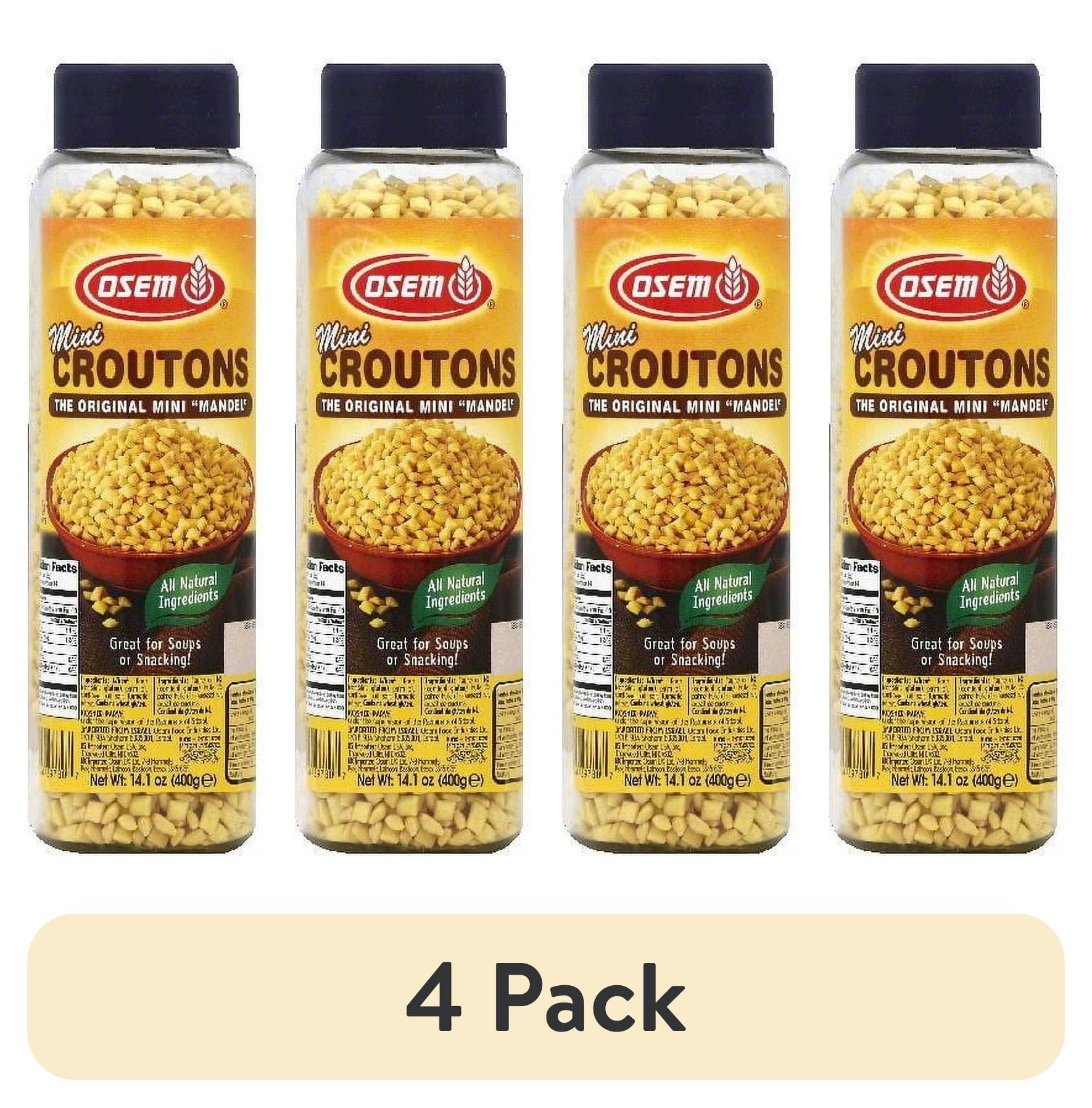 (4 pack) Osem Mini Croutons, 14.1 oz - Walmart.com
