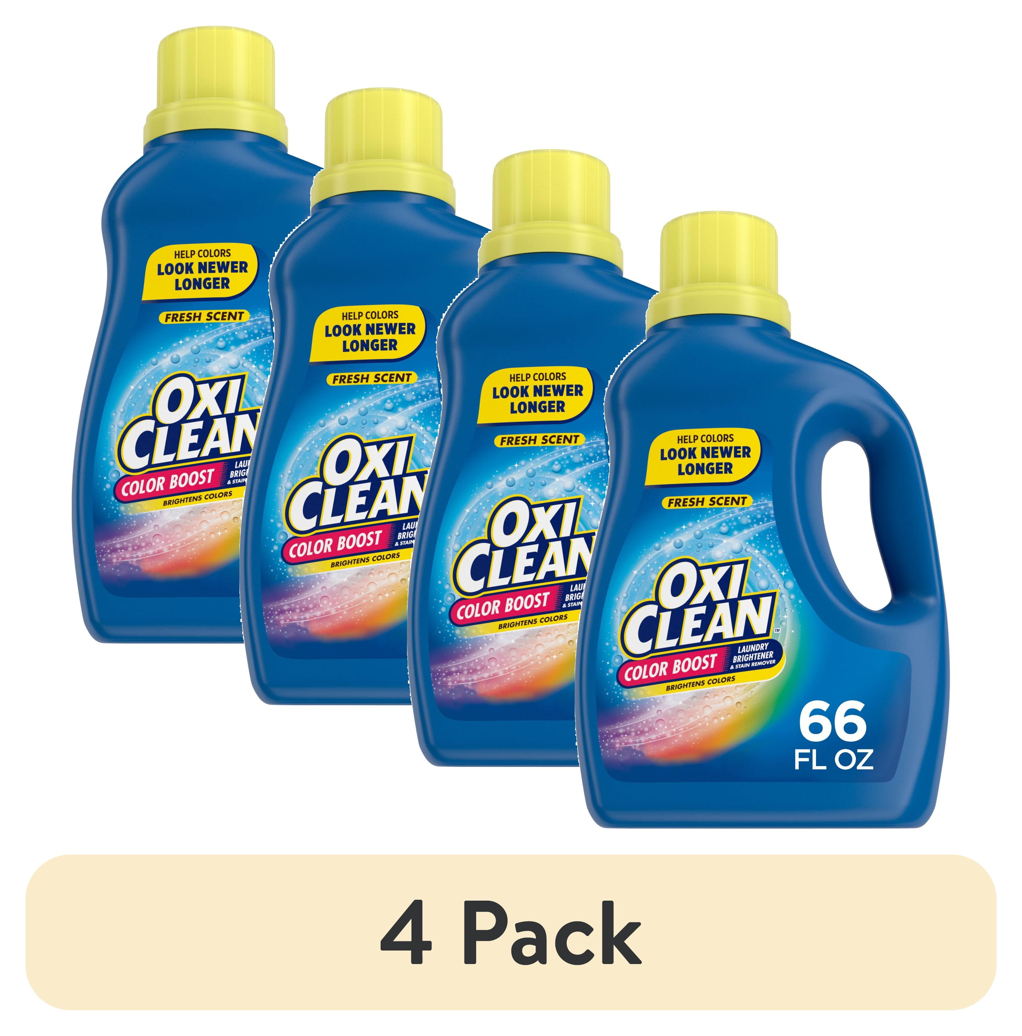 (4 pack) OxiClean Color Boost Laundry Brightener and Laundry Stain ...