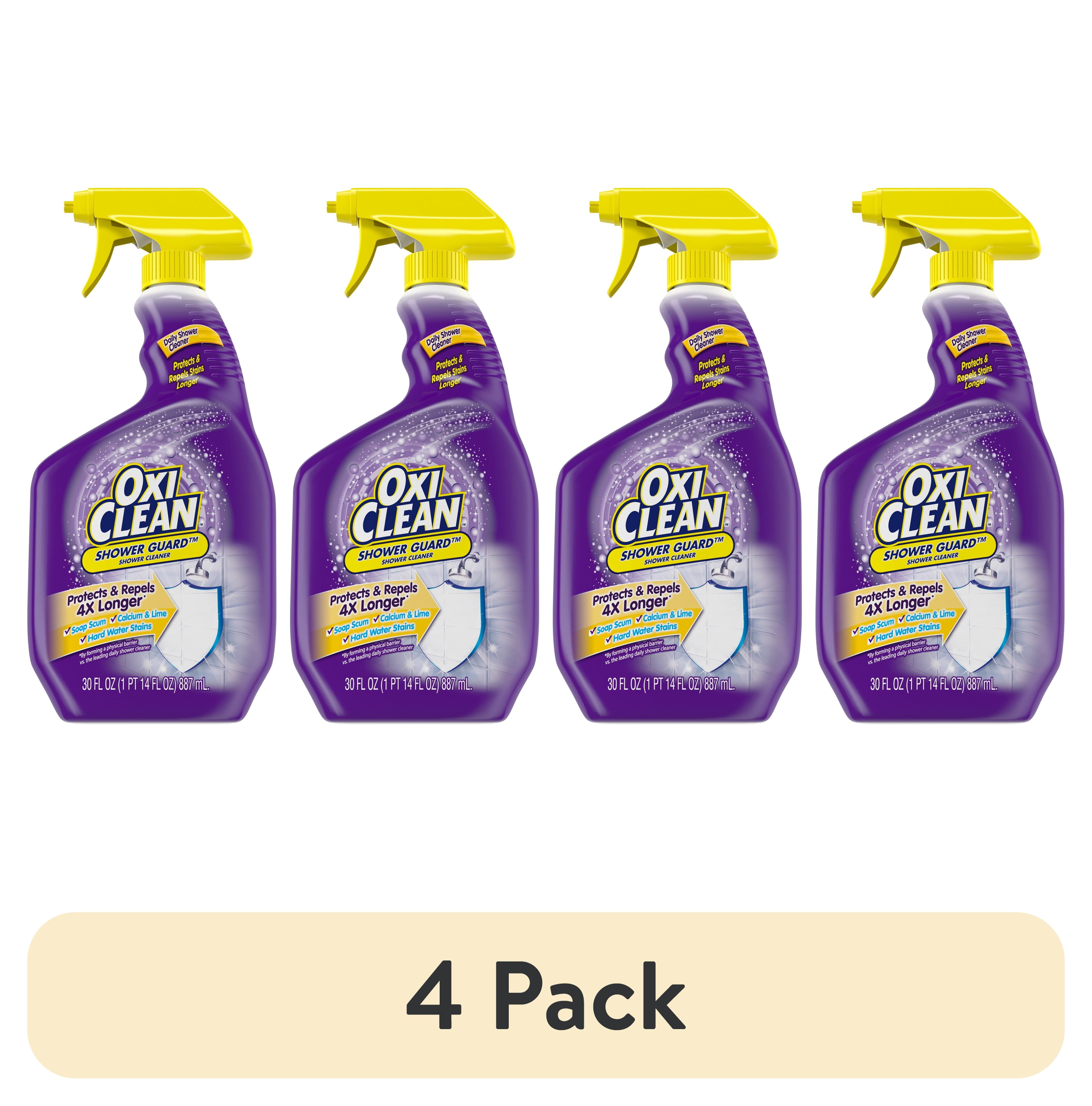 (4 pack) OxiClean Shower Guard Daily Shower Cleaner, Protects & Repels ...