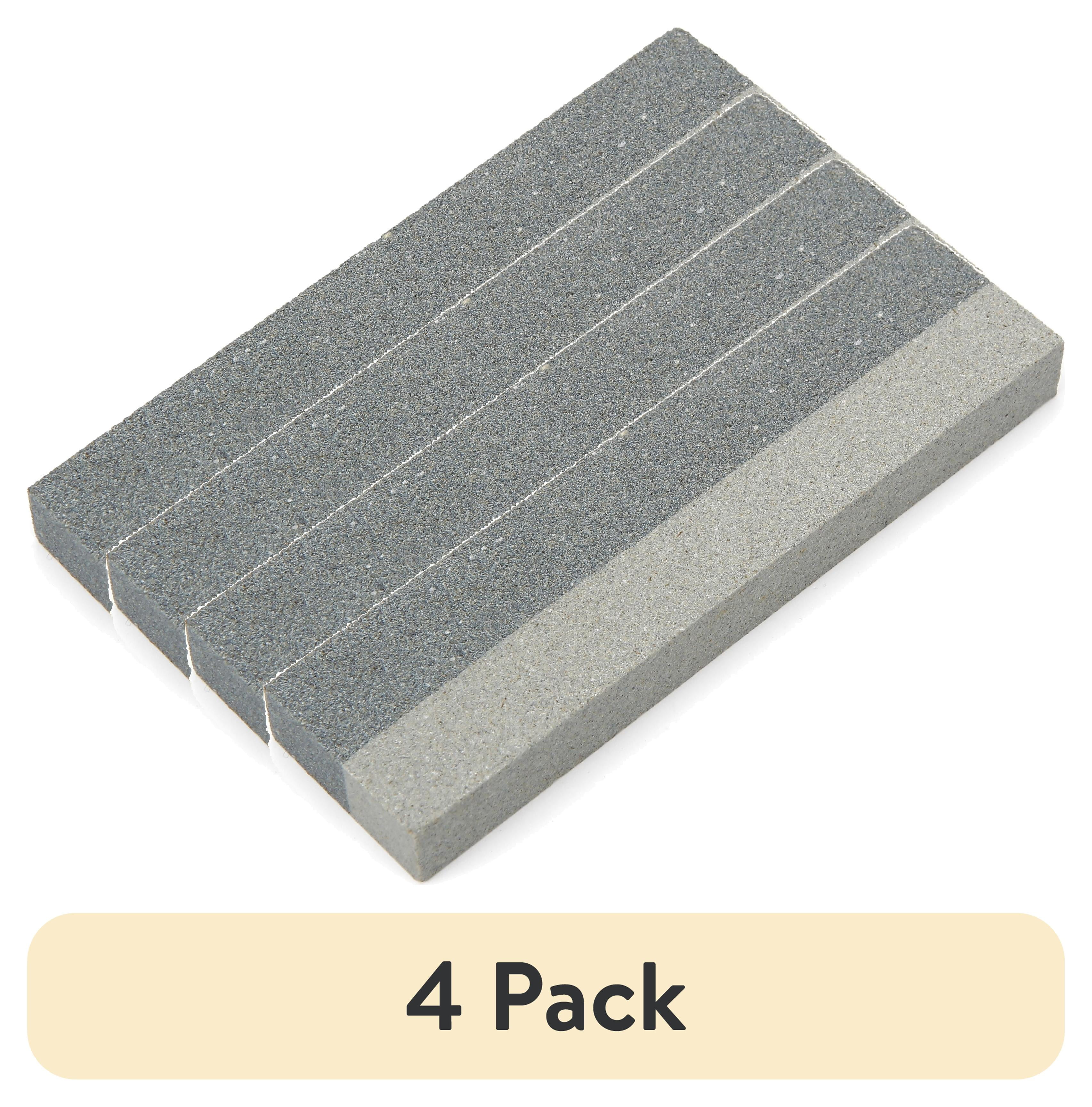 (4 pack) Ozark Trail 4" Dual Grit Combination Sharpening Stone, 1.8 ...