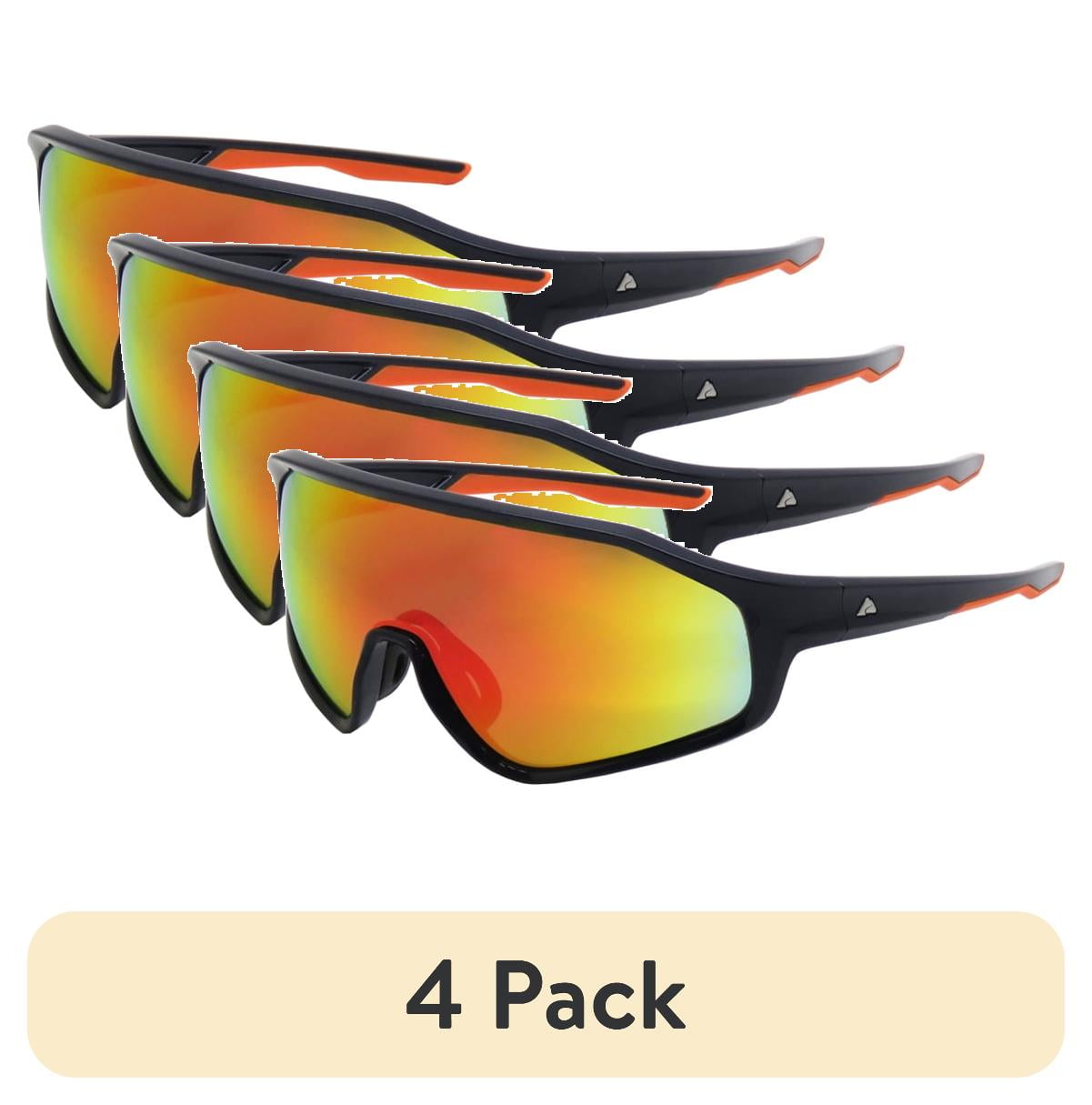 (4 pack) Ozark Trail Speed Shield Sports Sunglasses - Walmart.com