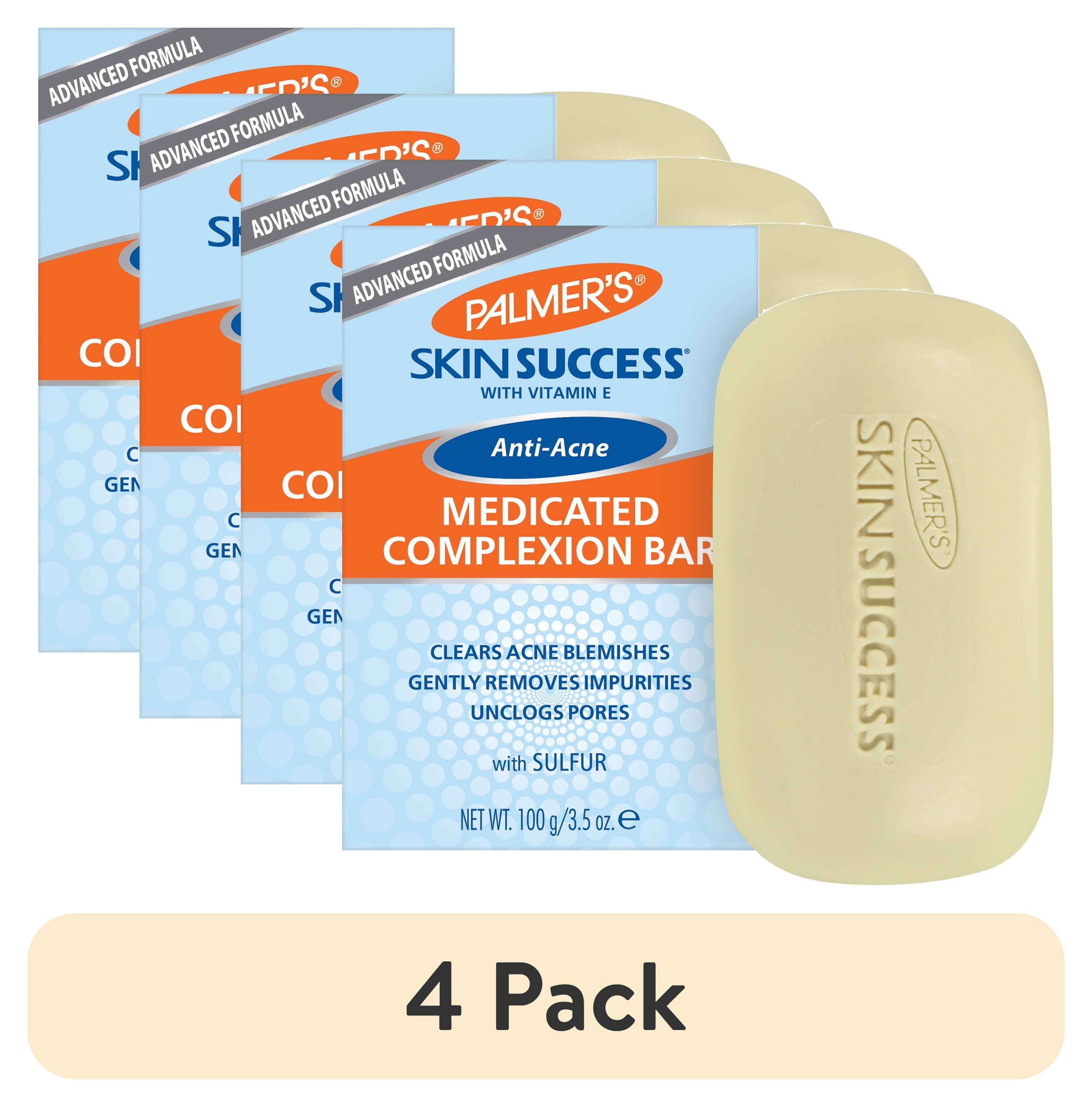 (4 pack) Palmer's Skin Success Anti-Acne Medicated Complexion Bar Soap ...