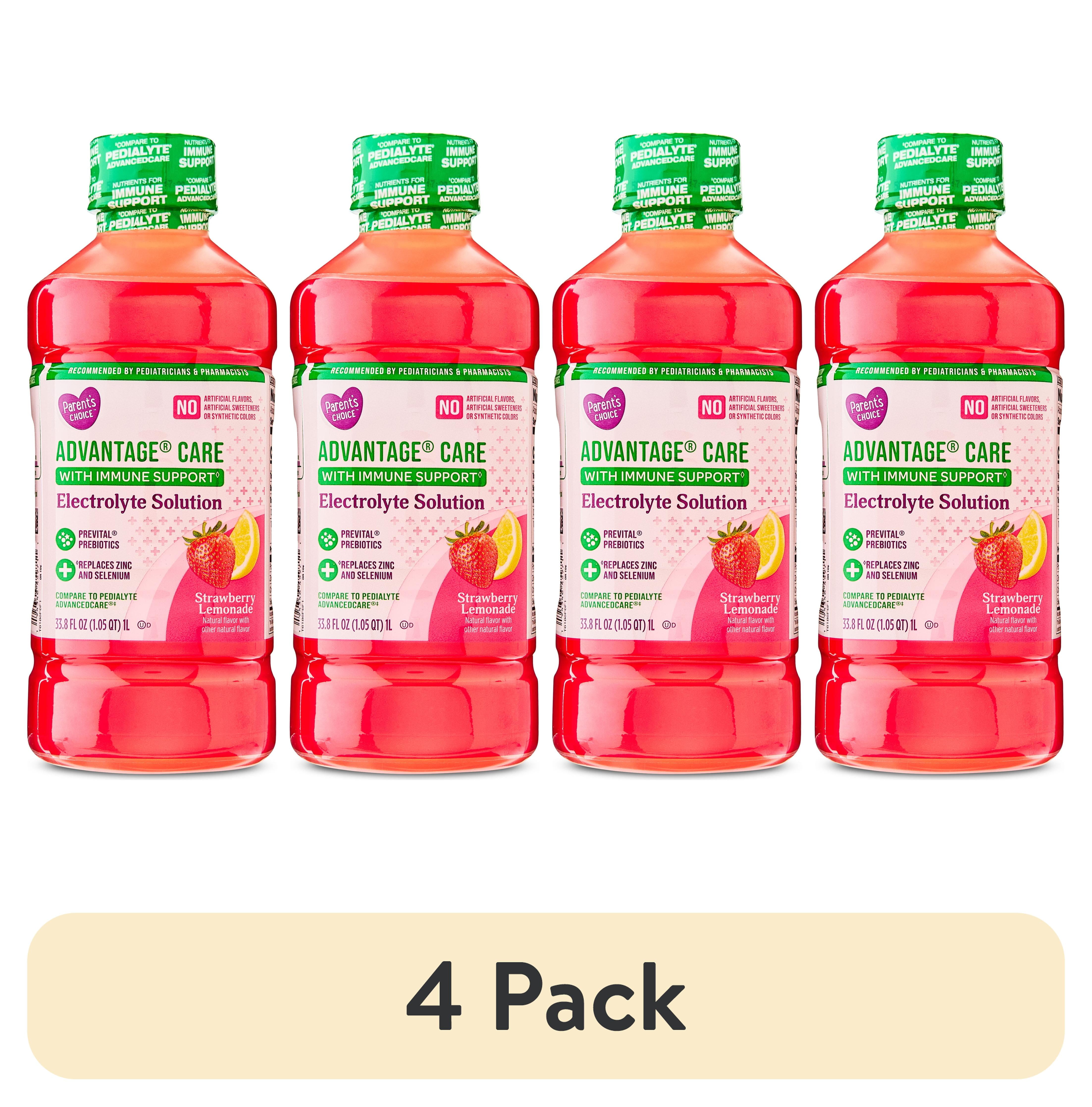(4 pack) Parent's Choice Advantage® Care Electrolyte Solution ...