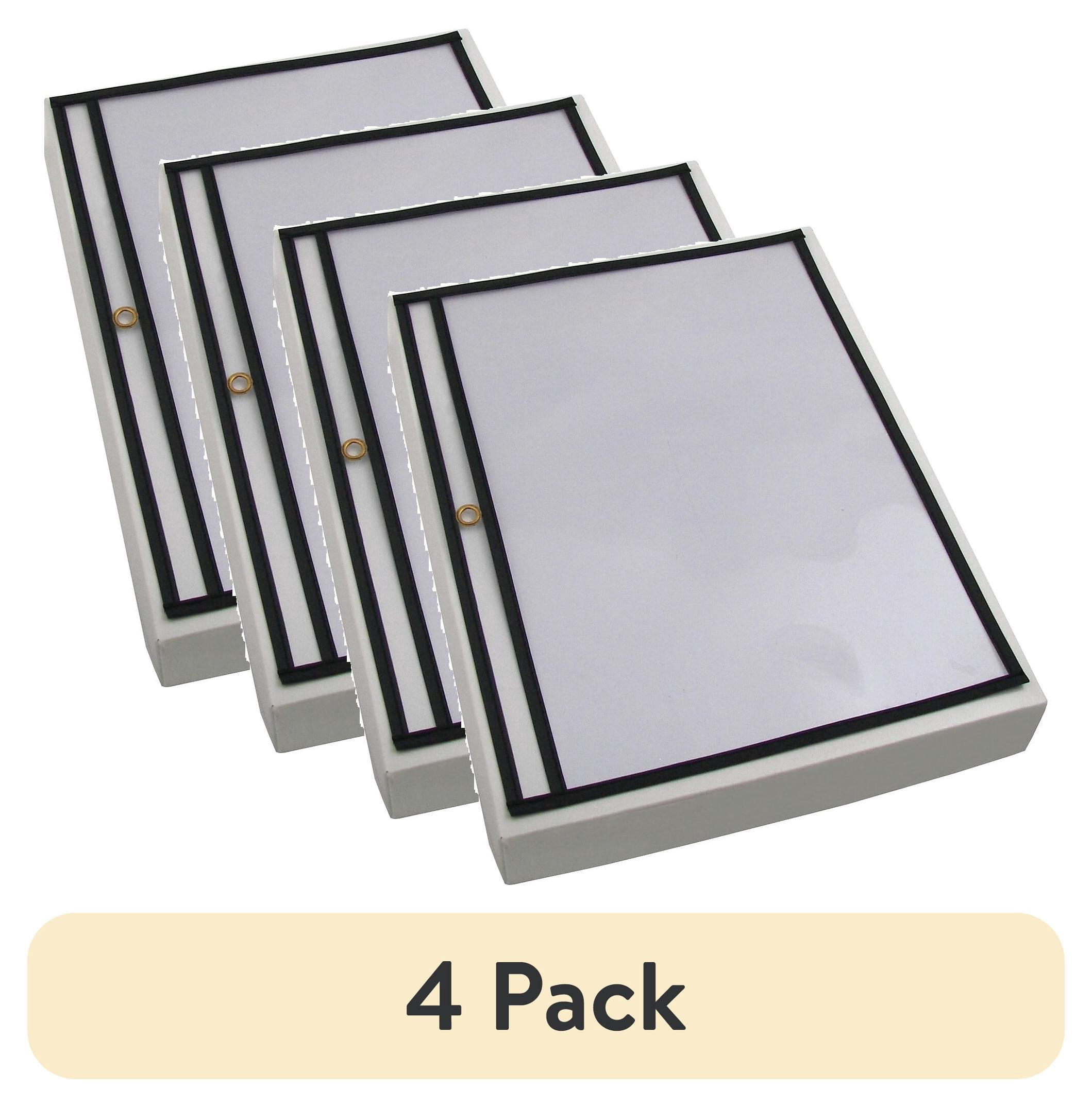 (4 pack) Partners Brand Job Ticket Holders,12x9",Black,PK25 JTH120 ...